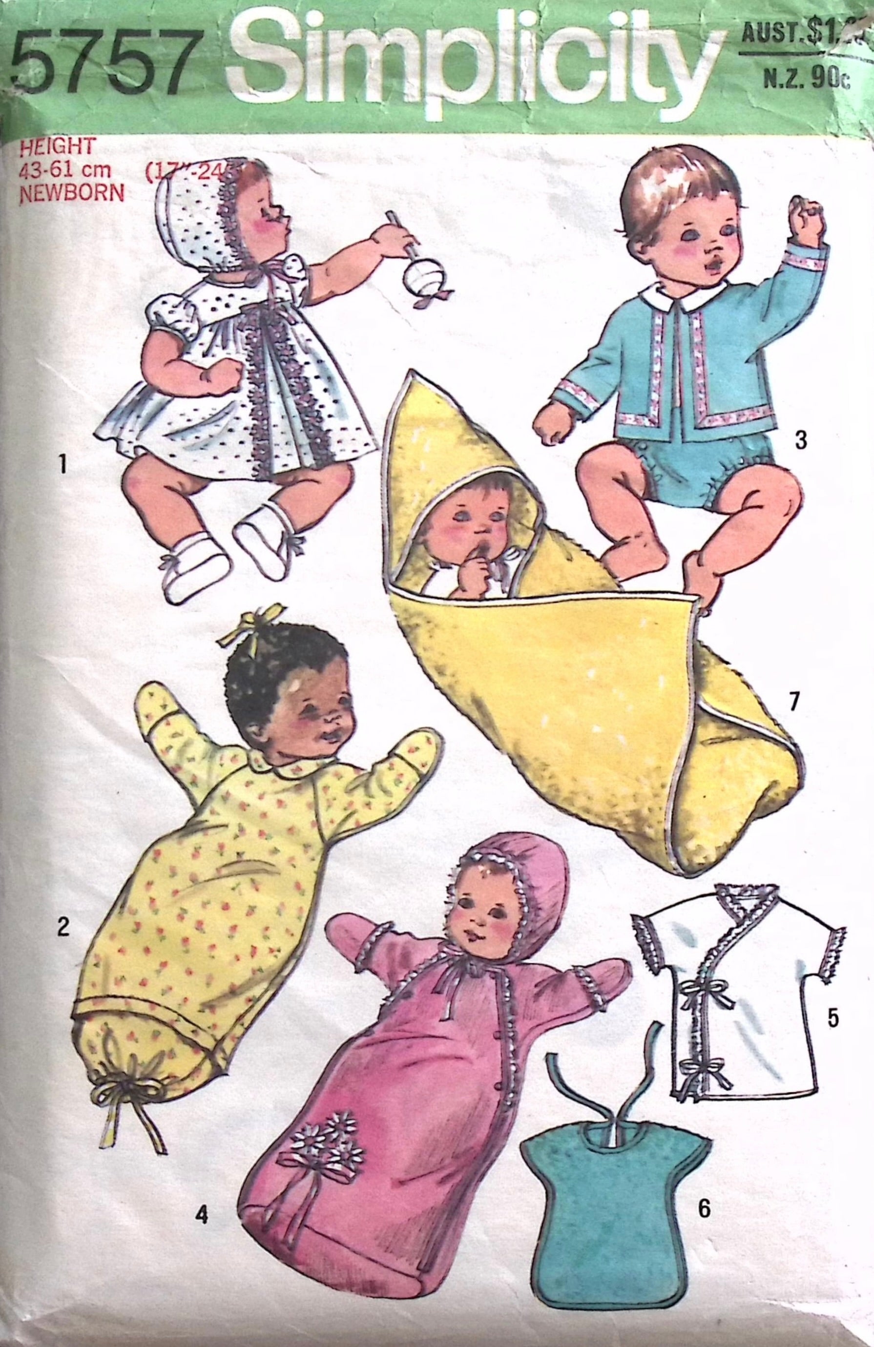 Vintage Sewing Pattern: Simplicity 5757 – Vintage Stitch Australia
