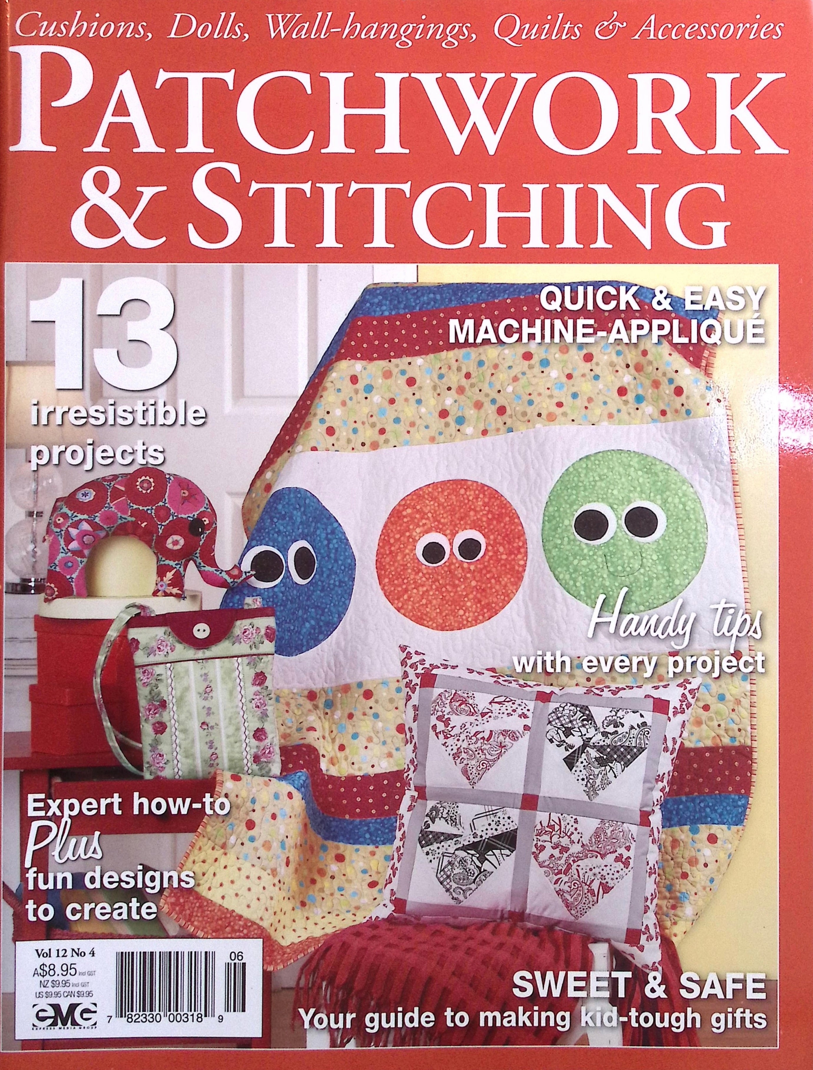 Patchwork & Stitching Magazine Vol 12 No 4 – Vintage Stitch Australia
