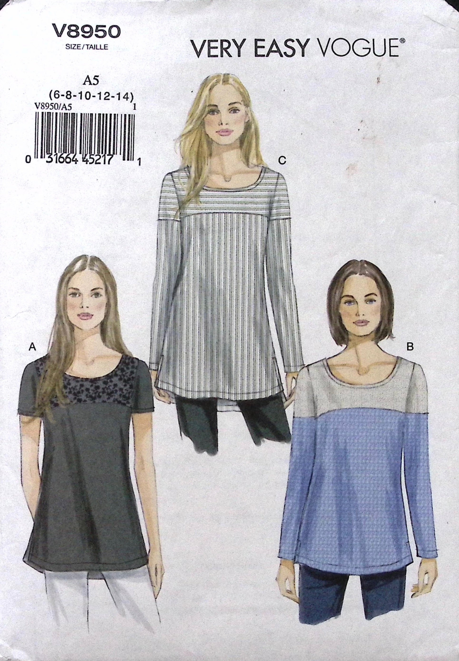 Sewing Pattern: Vogue V8950 – Vintage Stitch Australia
