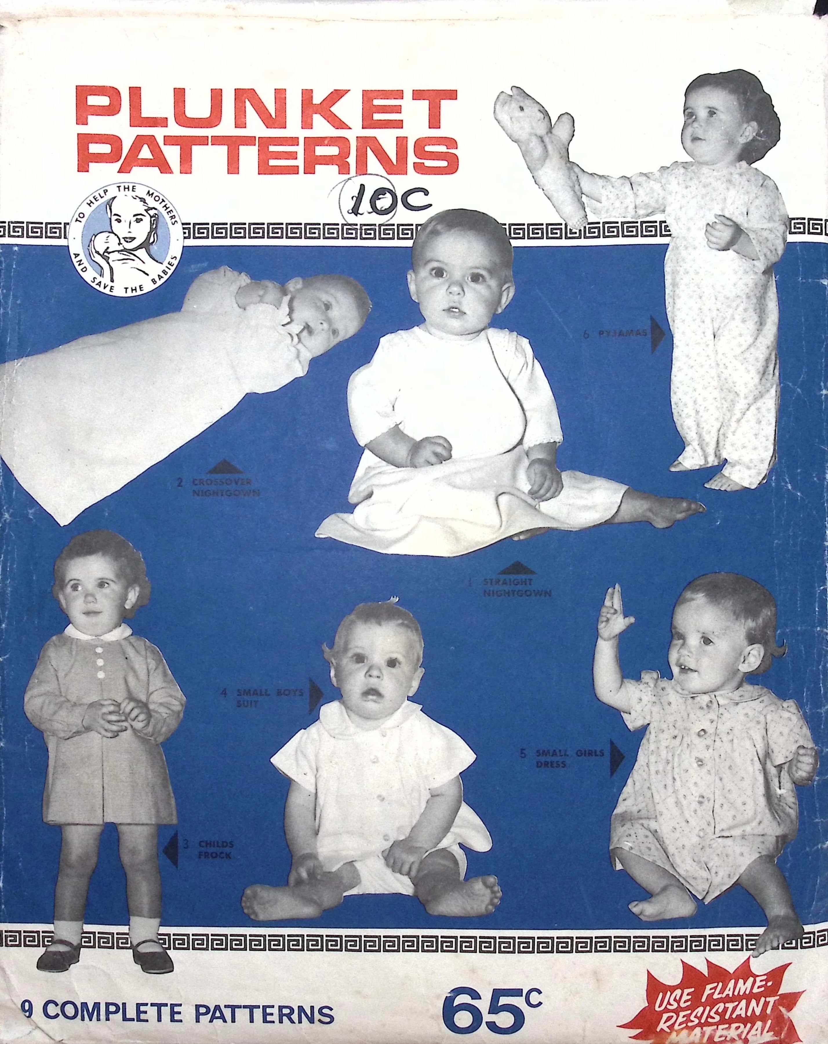 Plunket Patterns – Vintage Stitch Australia