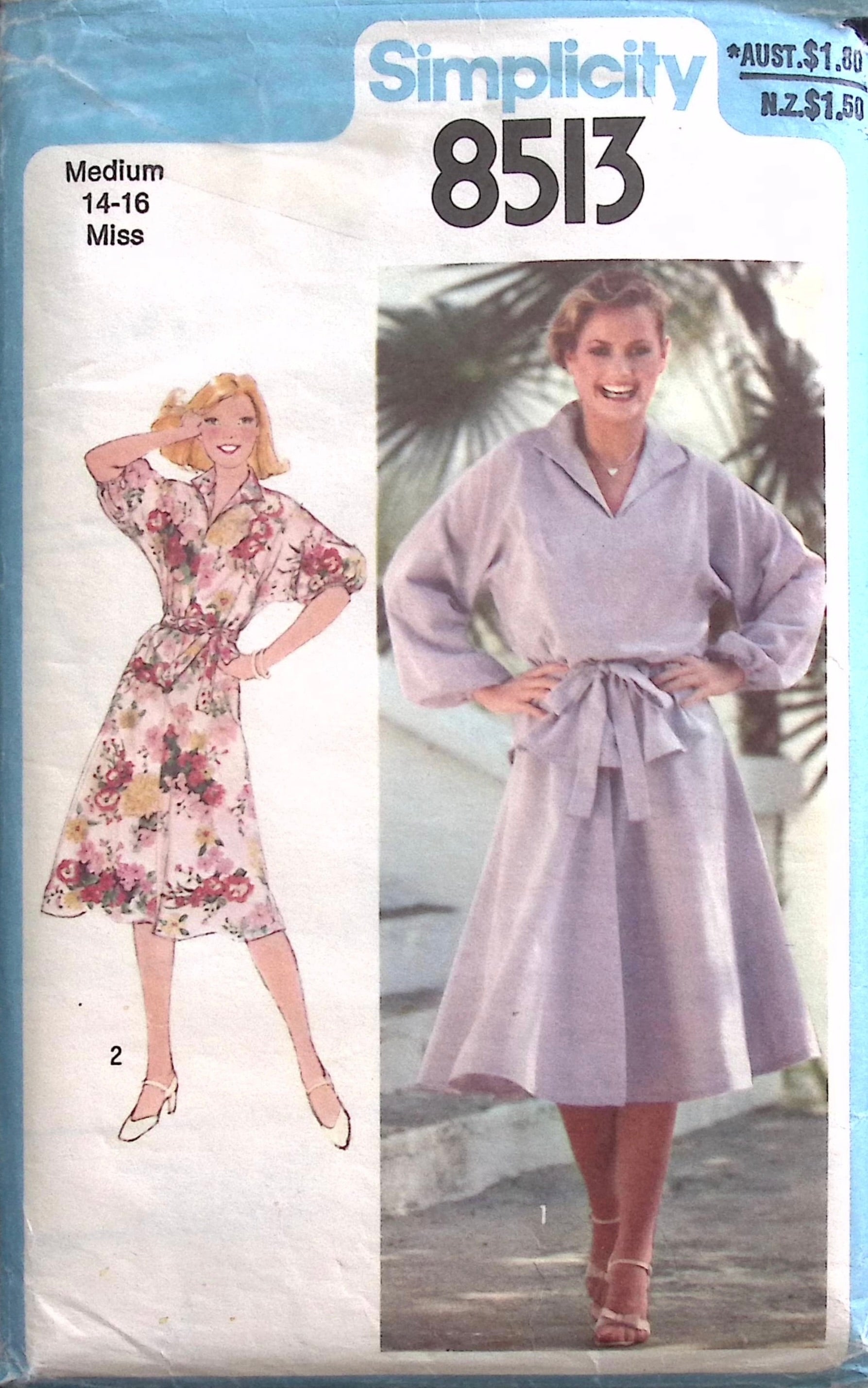 Vintage Sewing Pattern: Simplicity 8513 – Vintage Stitch Australia