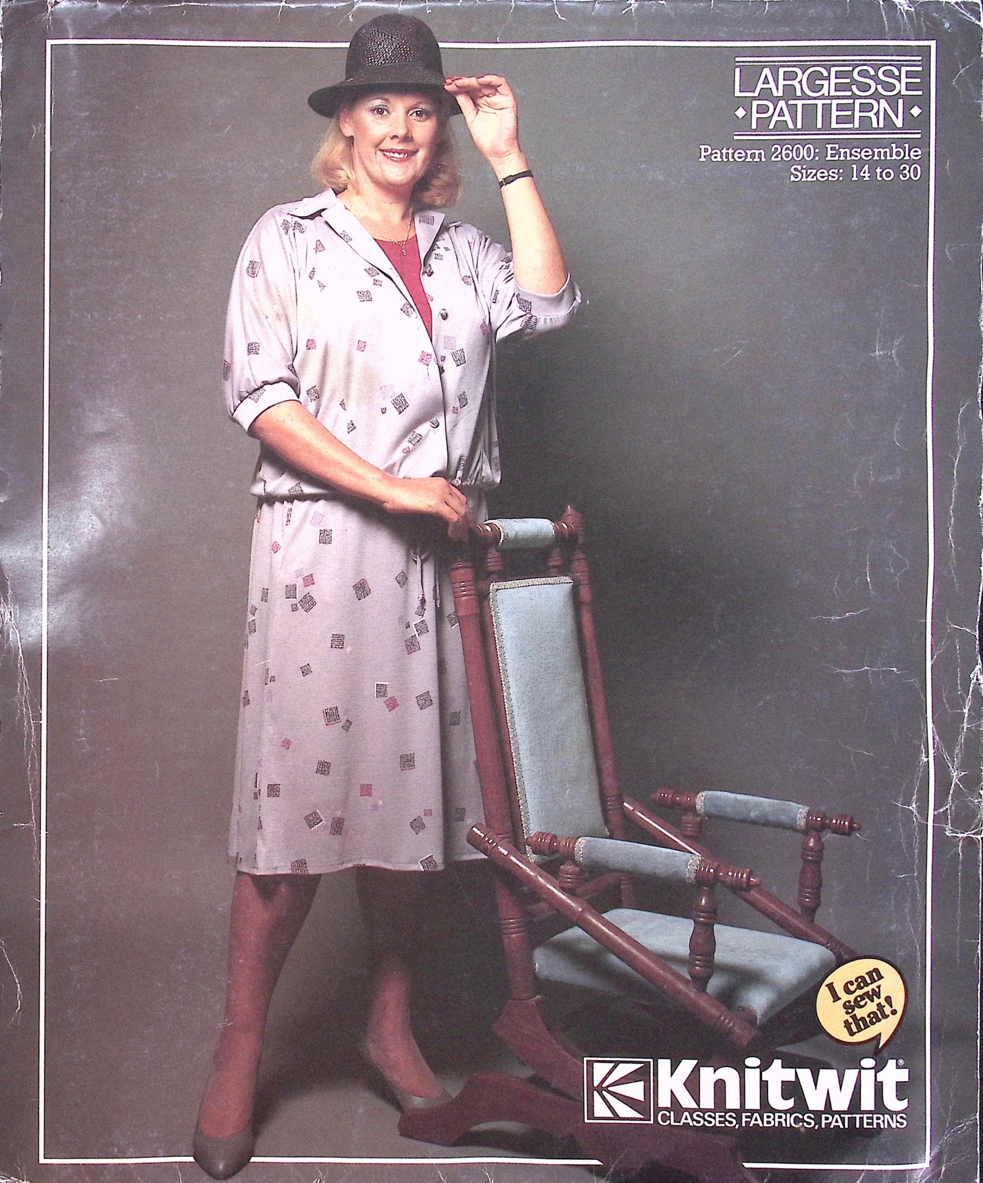 Vintage Sewing Pattern: Knitwit 2600 – Vintage Stitch Australia