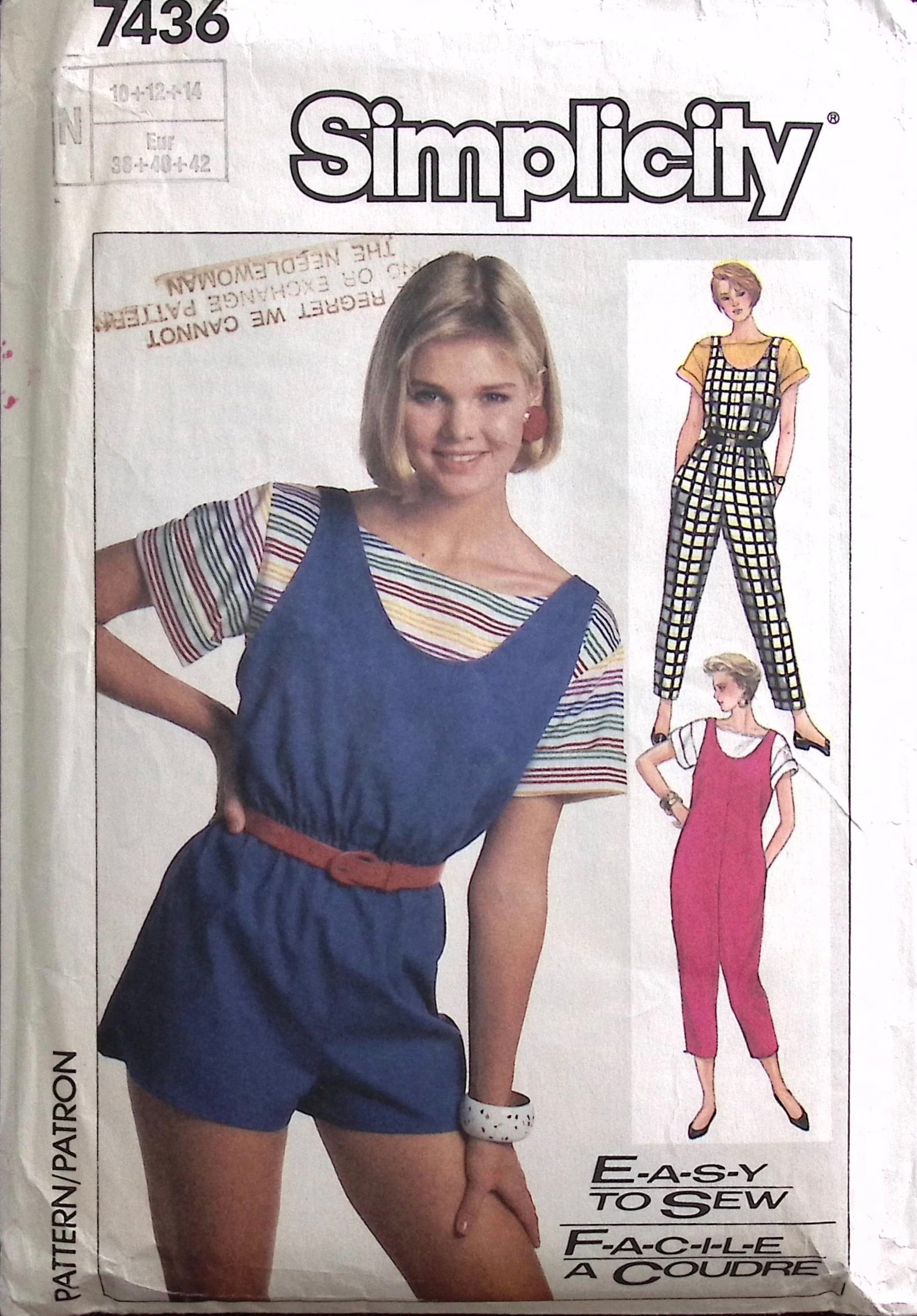 Vintage Sewing Pattern: Simplicity 7436 – Vintage Stitch Australia
