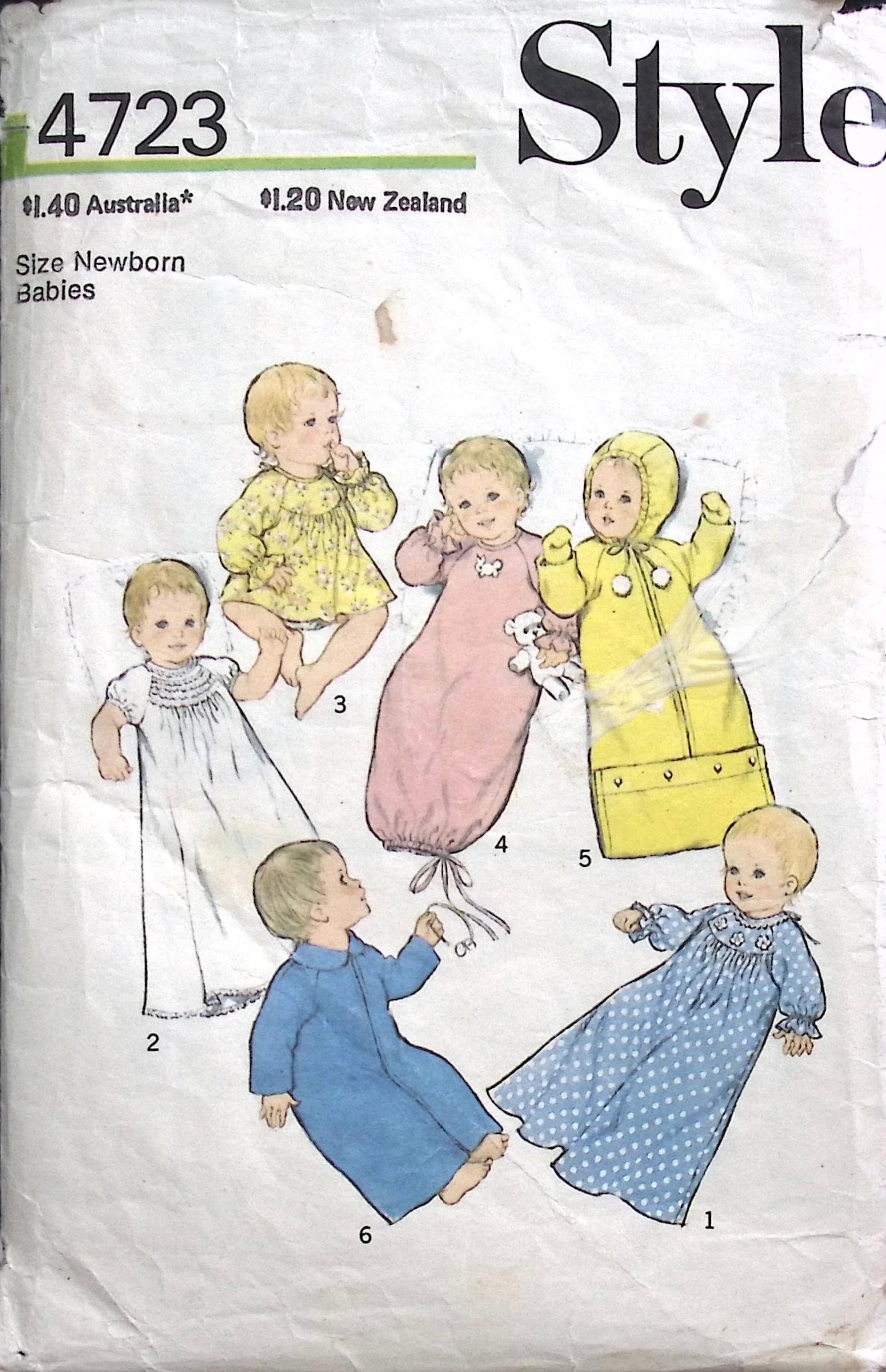 Vintage Sewing Pattern: Style 4723 – Vintage Stitch Australia