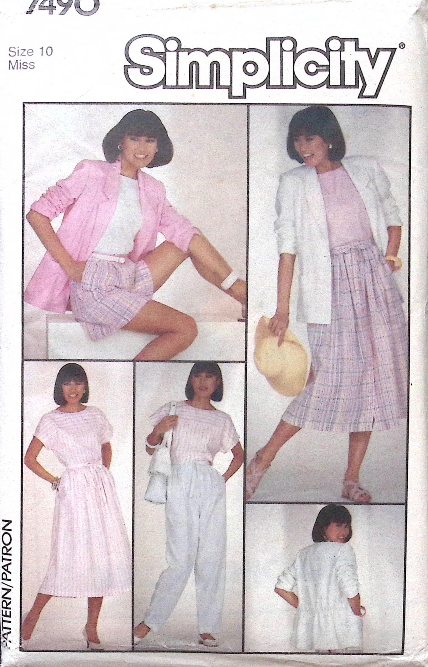 Vintage Sewing Pattern: Simplicity 7490 – Vintage Stitch Australia