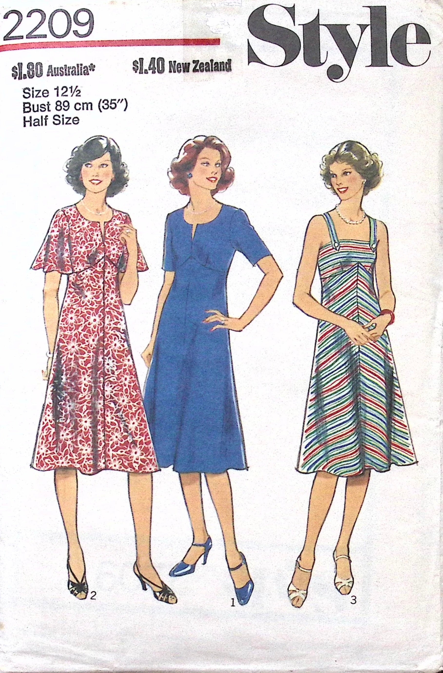Vintage Sewing Pattern: Style 2209 – Vintage Stitch Australia