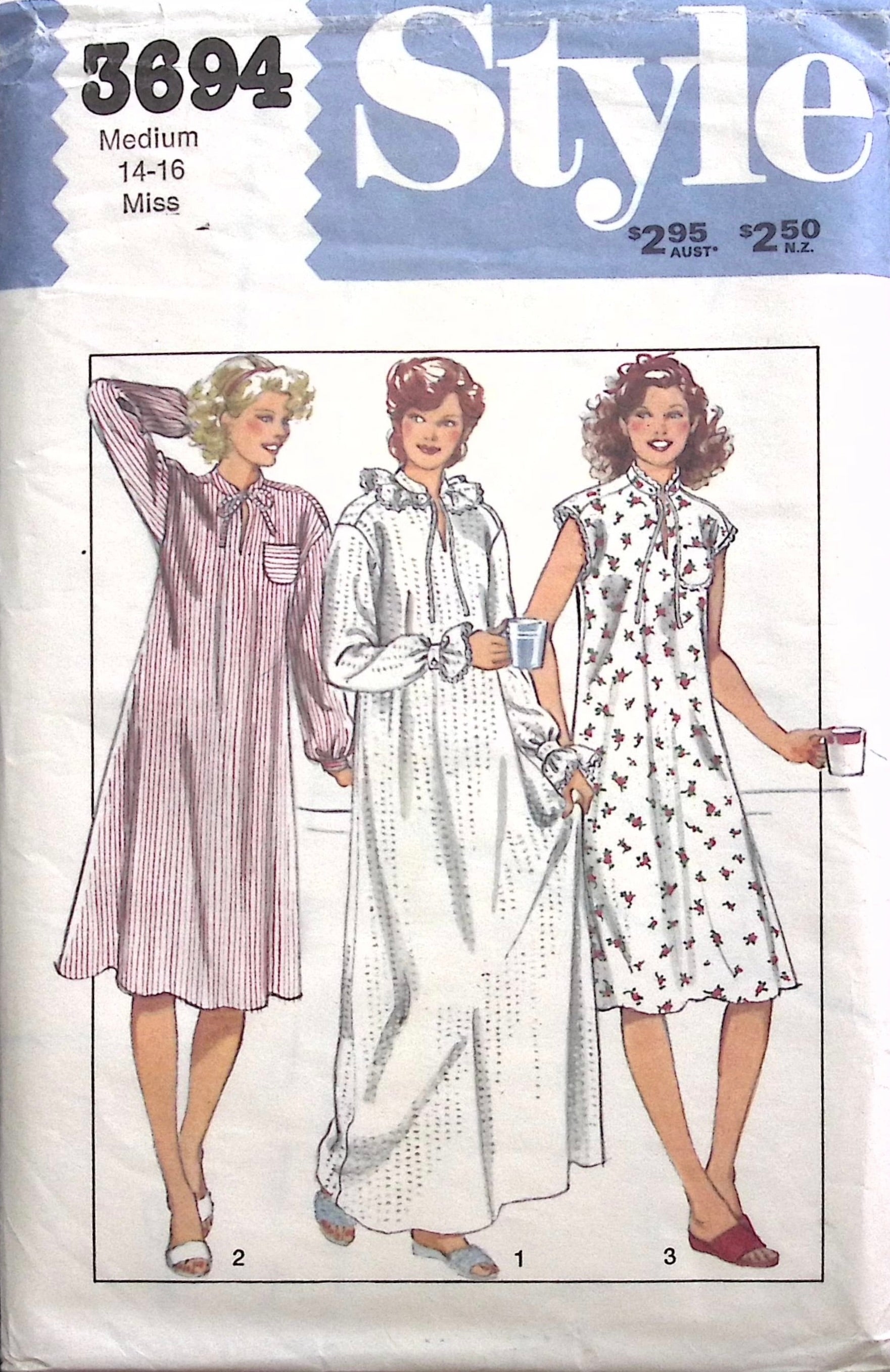 Vintage Sewing Pattern: Style 3694 – Vintage Stitch Australia