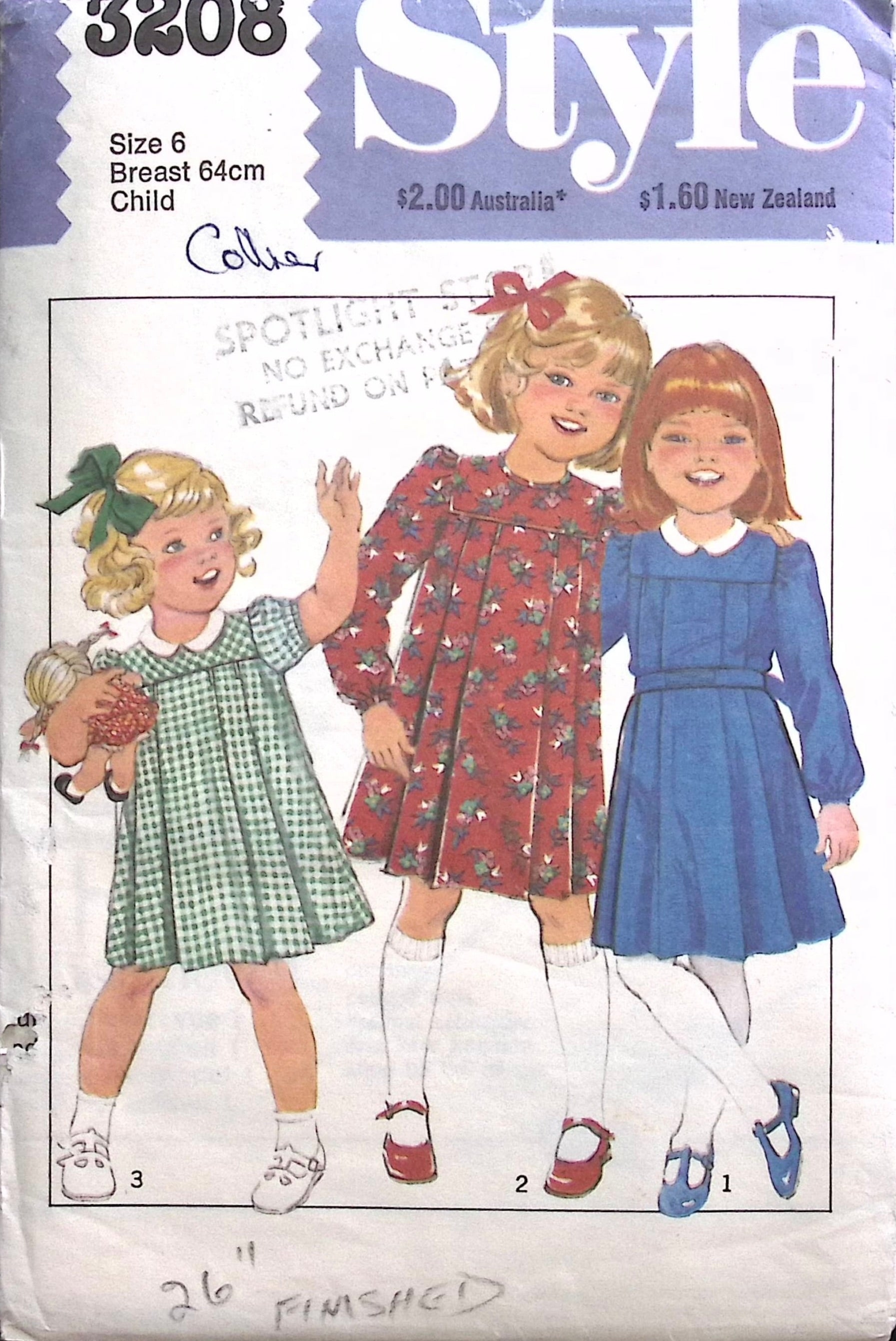 Vintage Sewing Pattern: Style 3208 – Vintage Stitch Australia