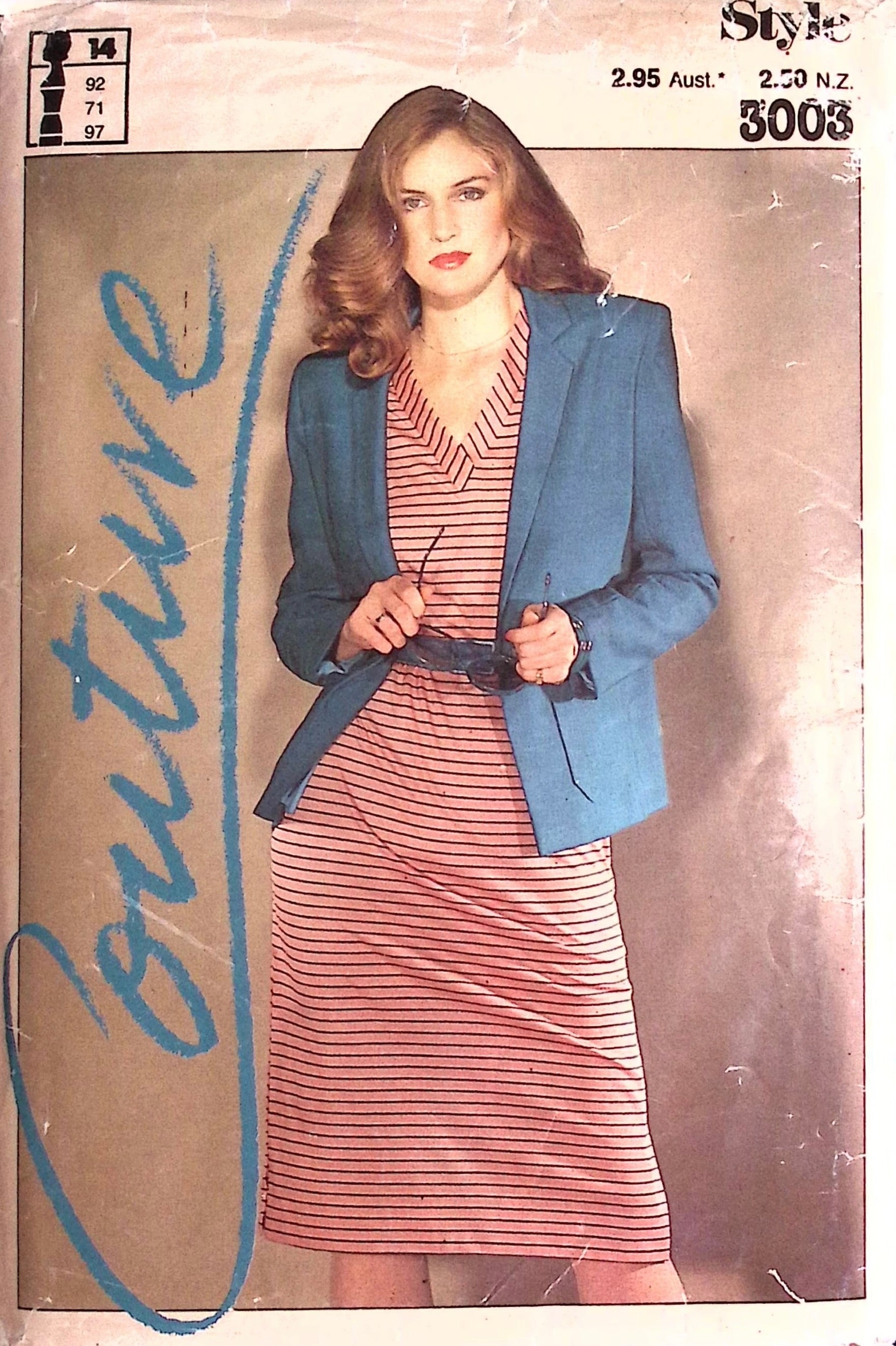 Vintage Sewing Pattern: Style 3003 – Vintage Stitch Australia