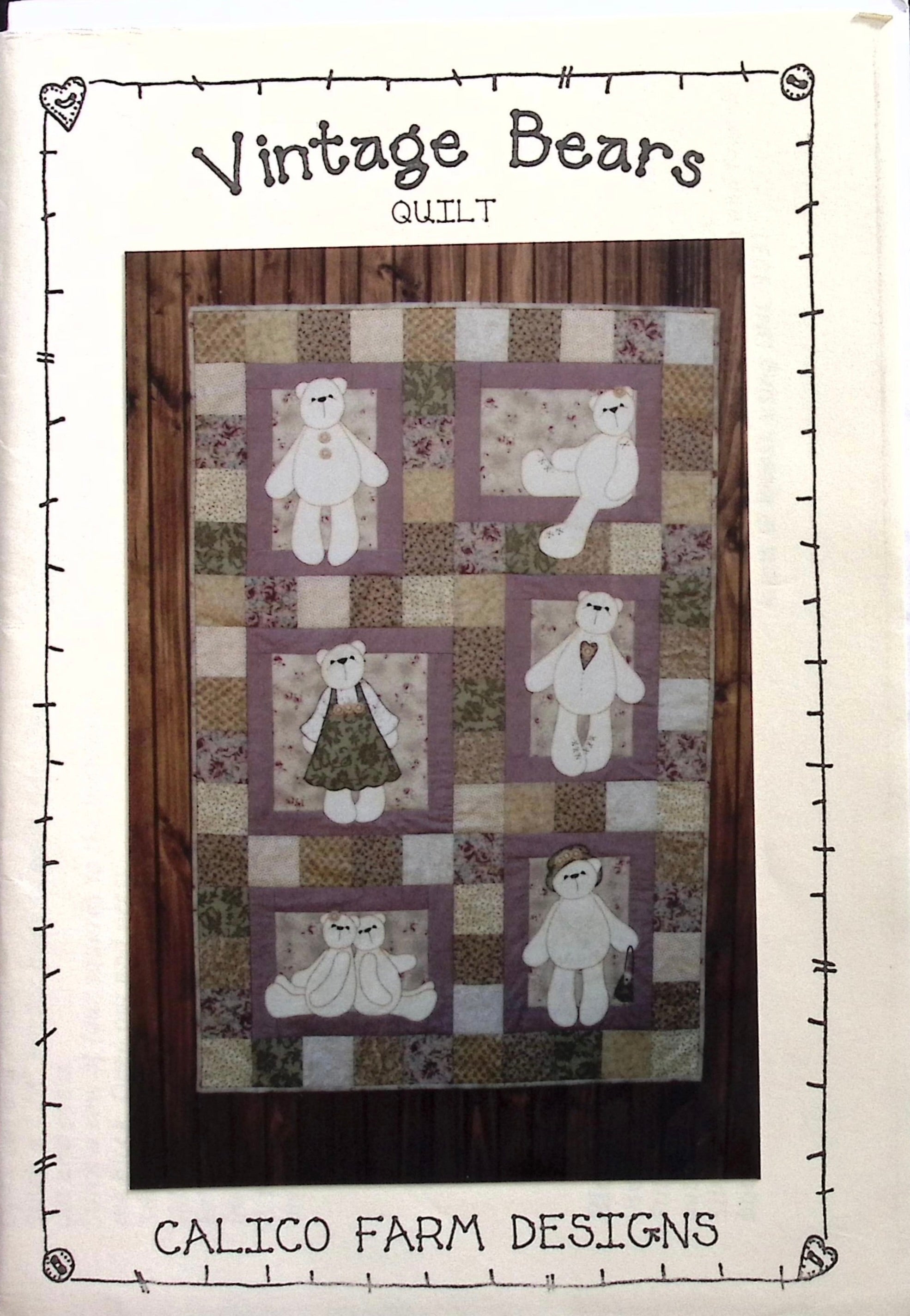Quilt Sewing Pattern: Calico Farm Designs – Vintage Stitch Australia