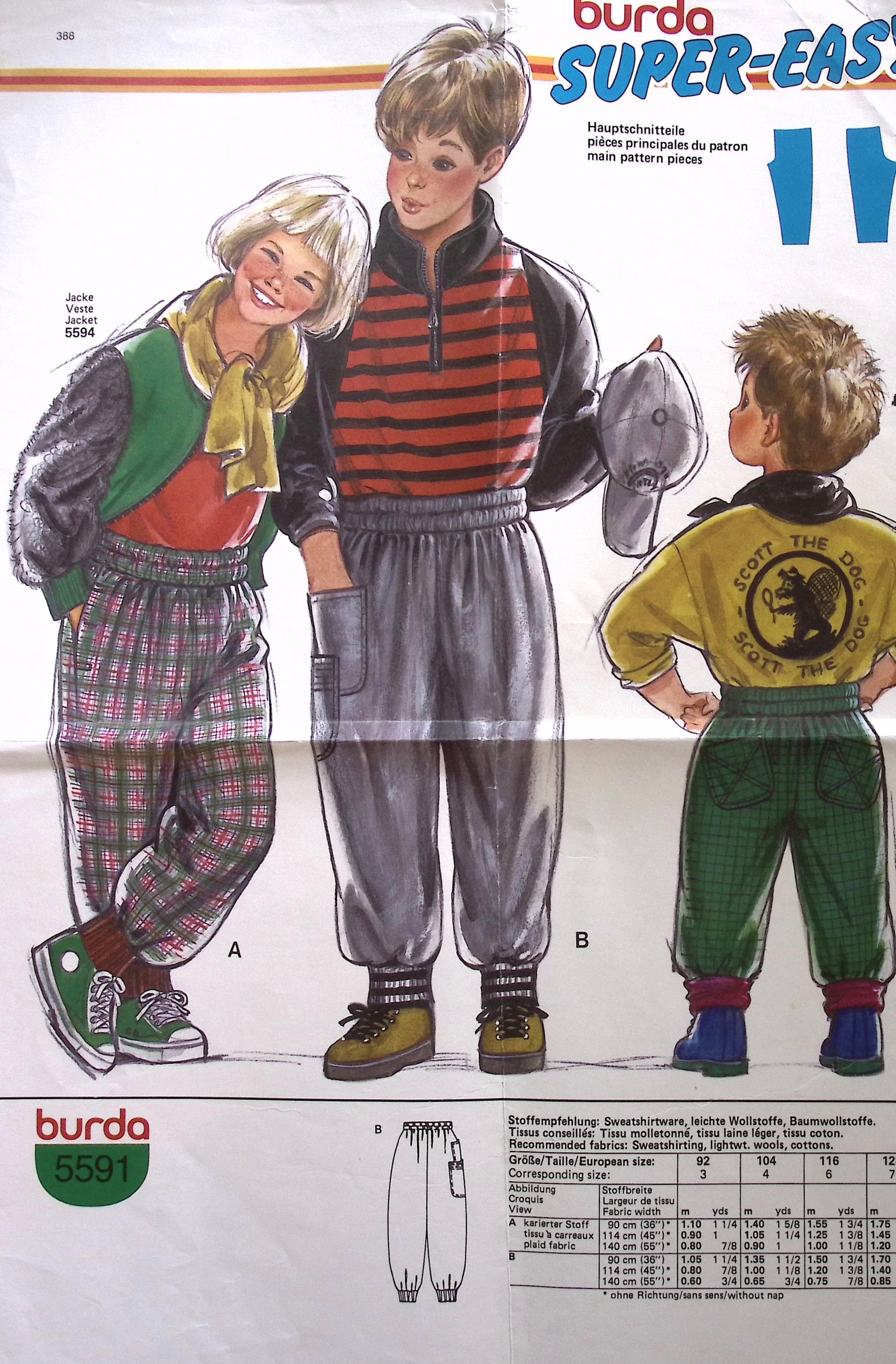 Vintage Sewing Pattern: Burda 5591 – Vintage Stitch Australia