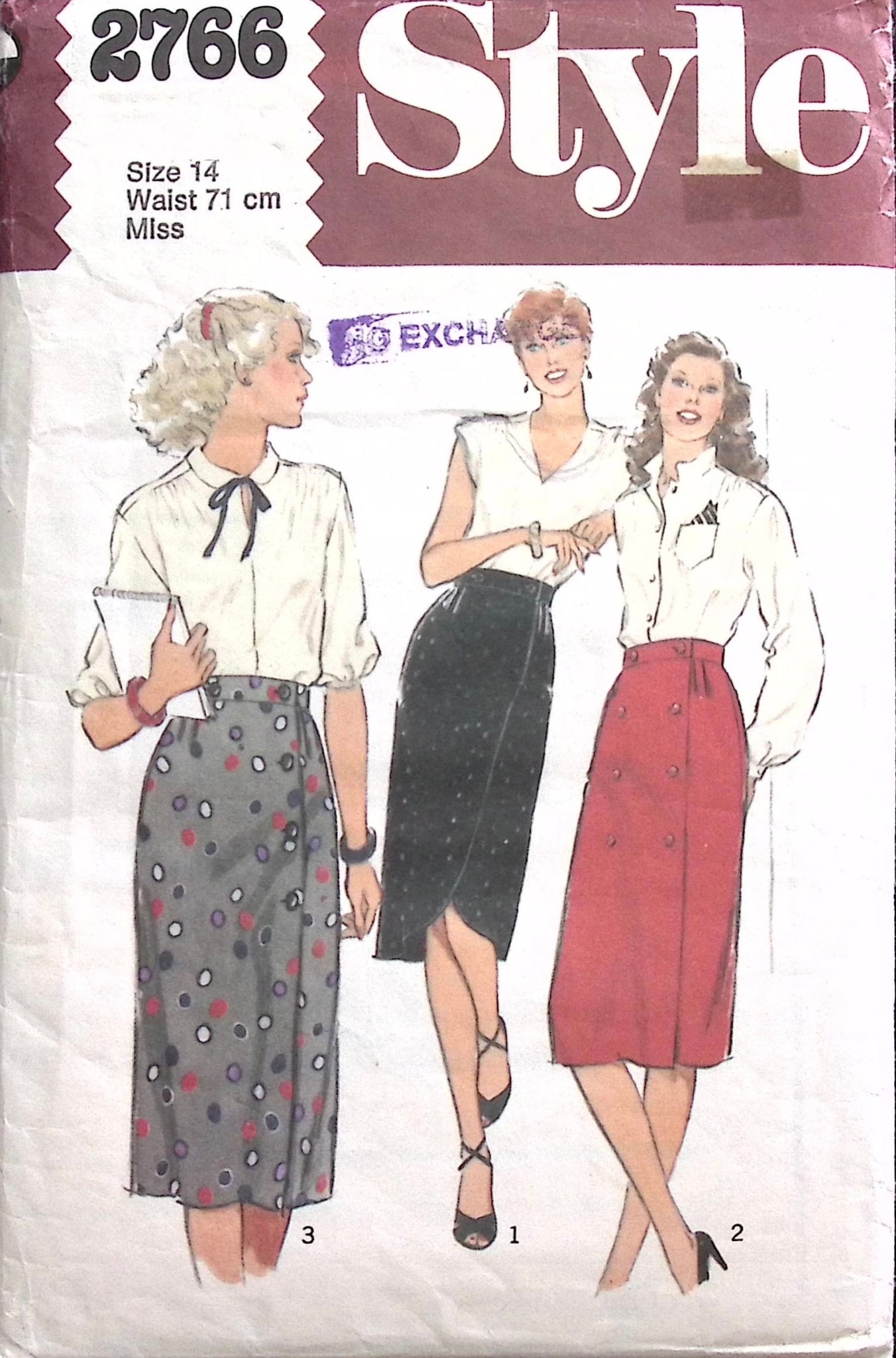 Vintage Sewing Pattern: Style 2766 – Vintage Stitch Australia