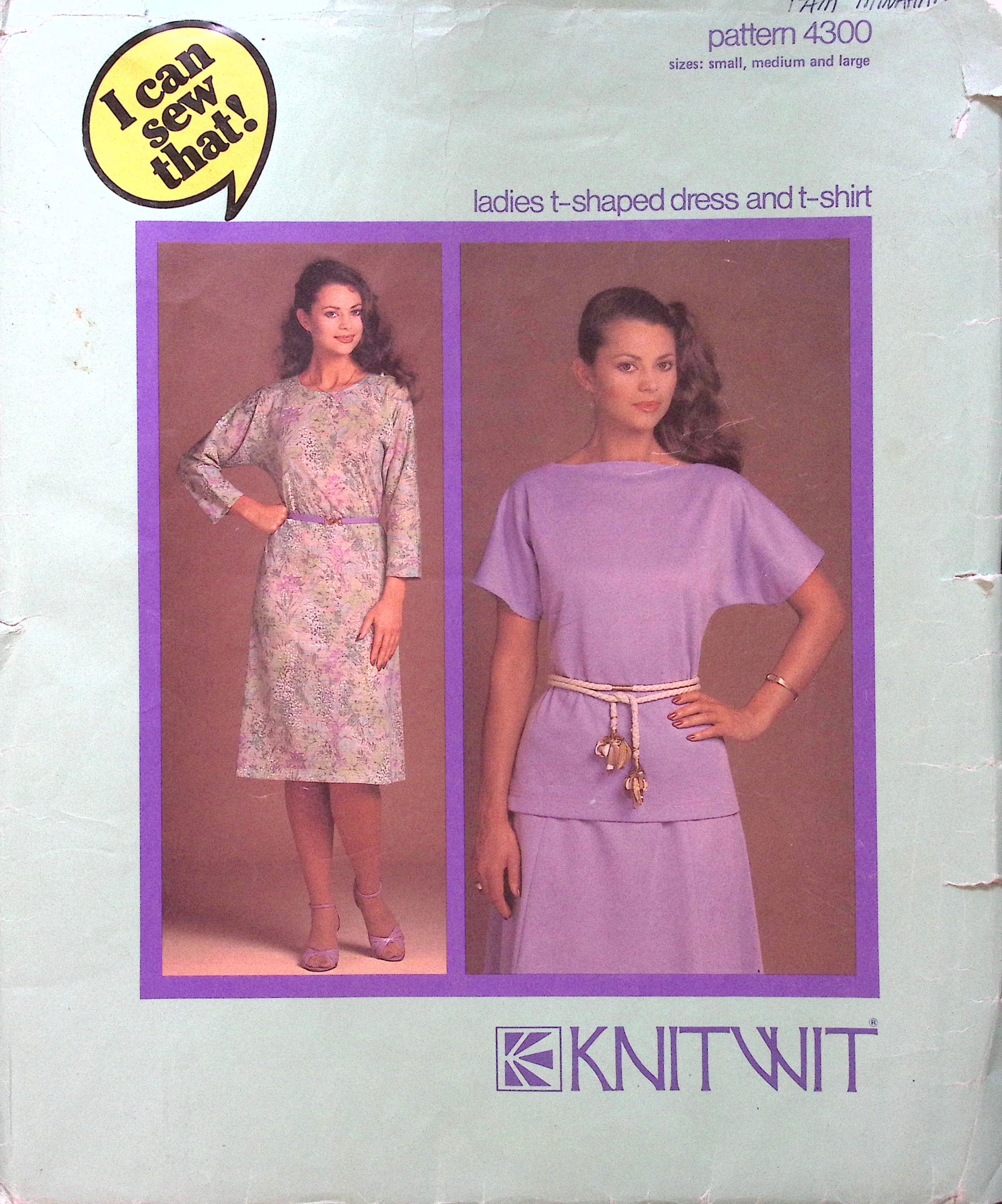 Vintage Sewing Pattern: Knitwit 4300 – Vintage Stitch Australia