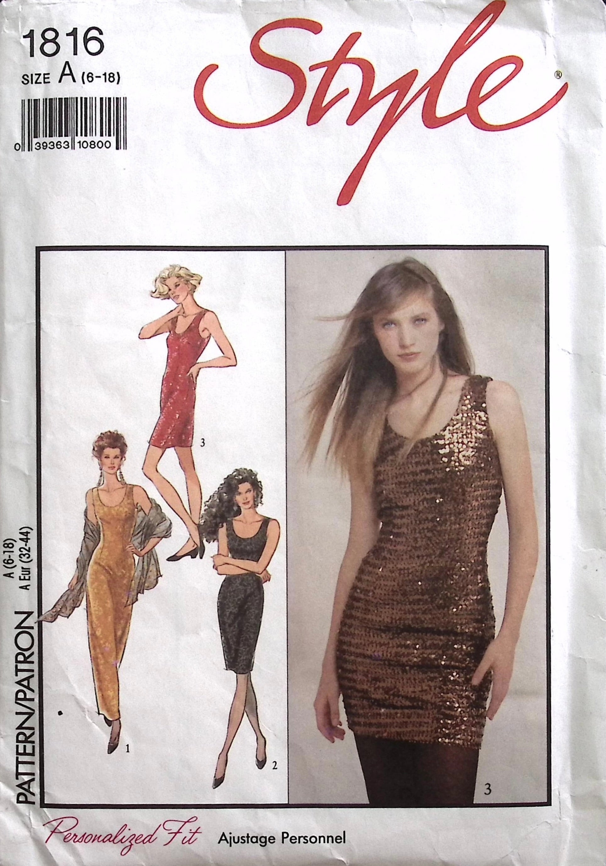 Vintage Sewing Pattern: Style 1816 – Vintage Stitch Australia