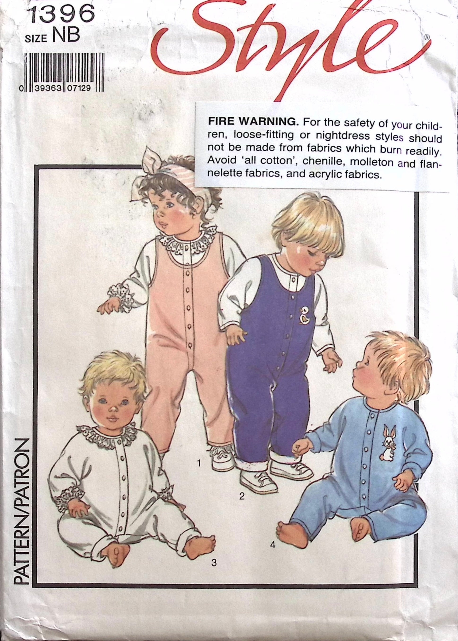 Vintage Sewing Pattern: Style 1396 – Vintage Stitch Australia