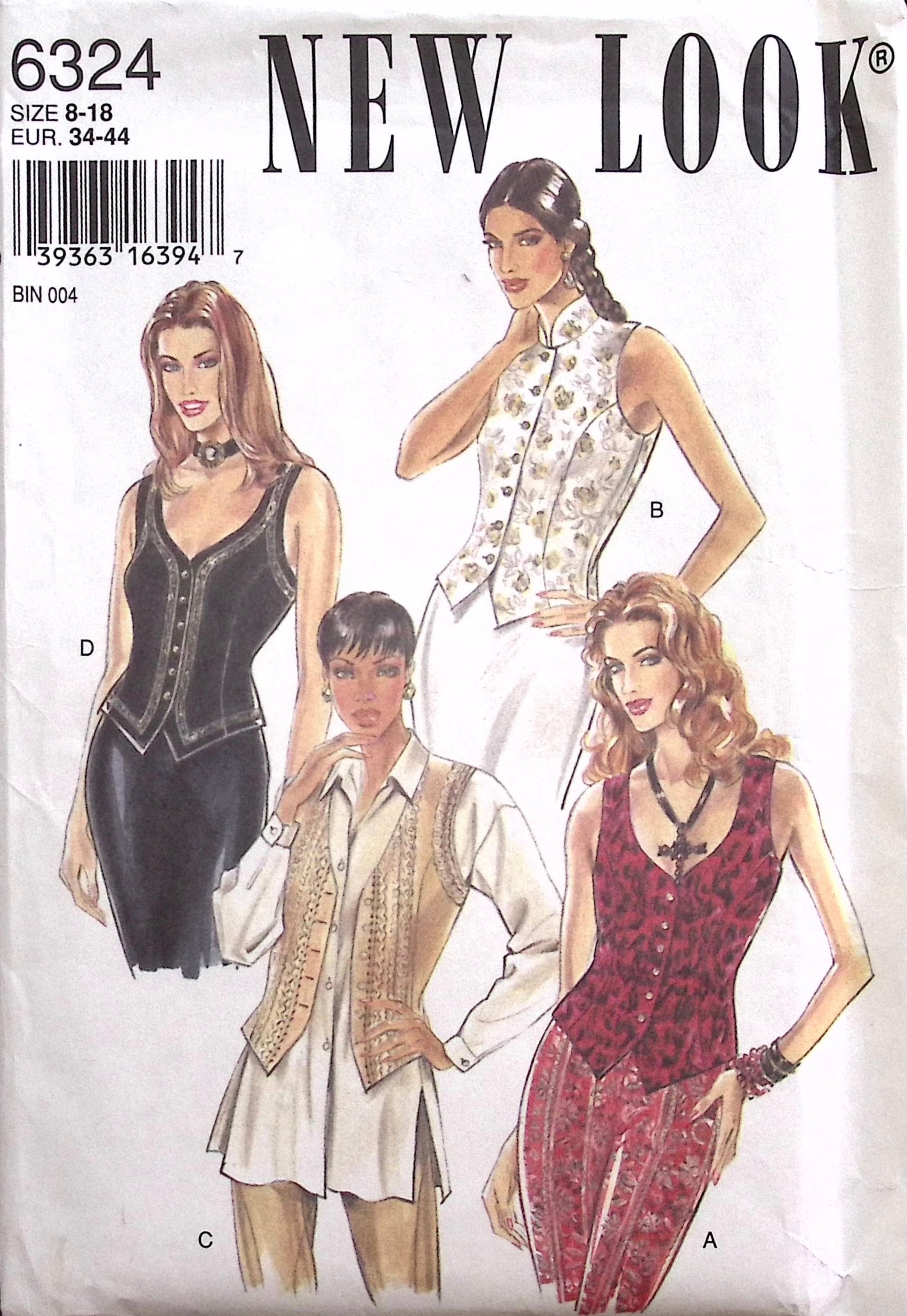 Vintage Sewing Pattern: New Look 6324 – Vintage Stitch Australia