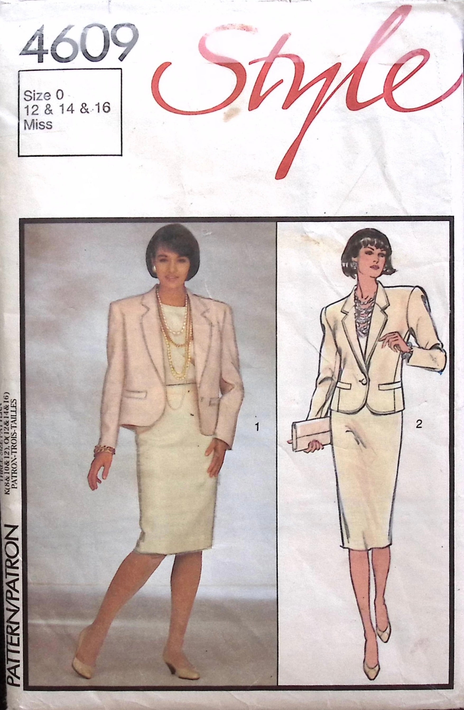 Vintage Sewing Pattern: Style 4609 – Vintage Stitch Australia