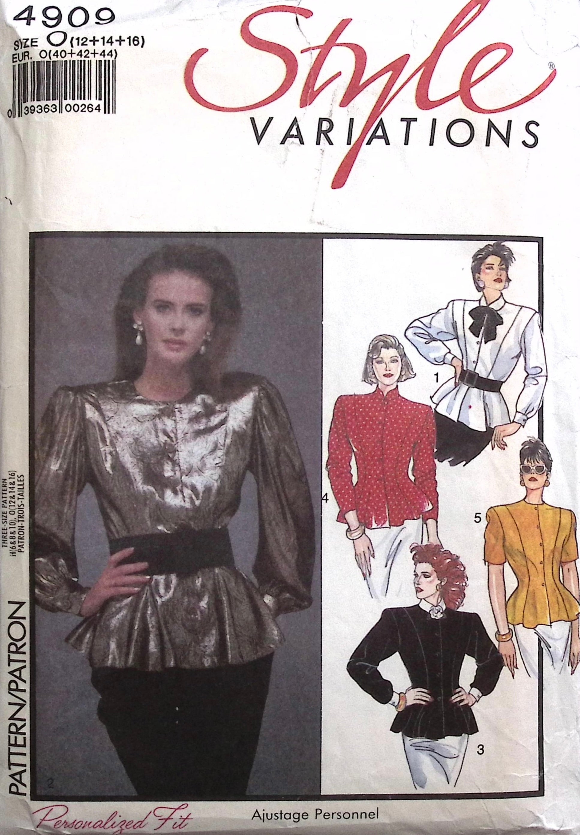 Vintage Sewing Pattern: Style 4909 – Vintage Stitch Australia