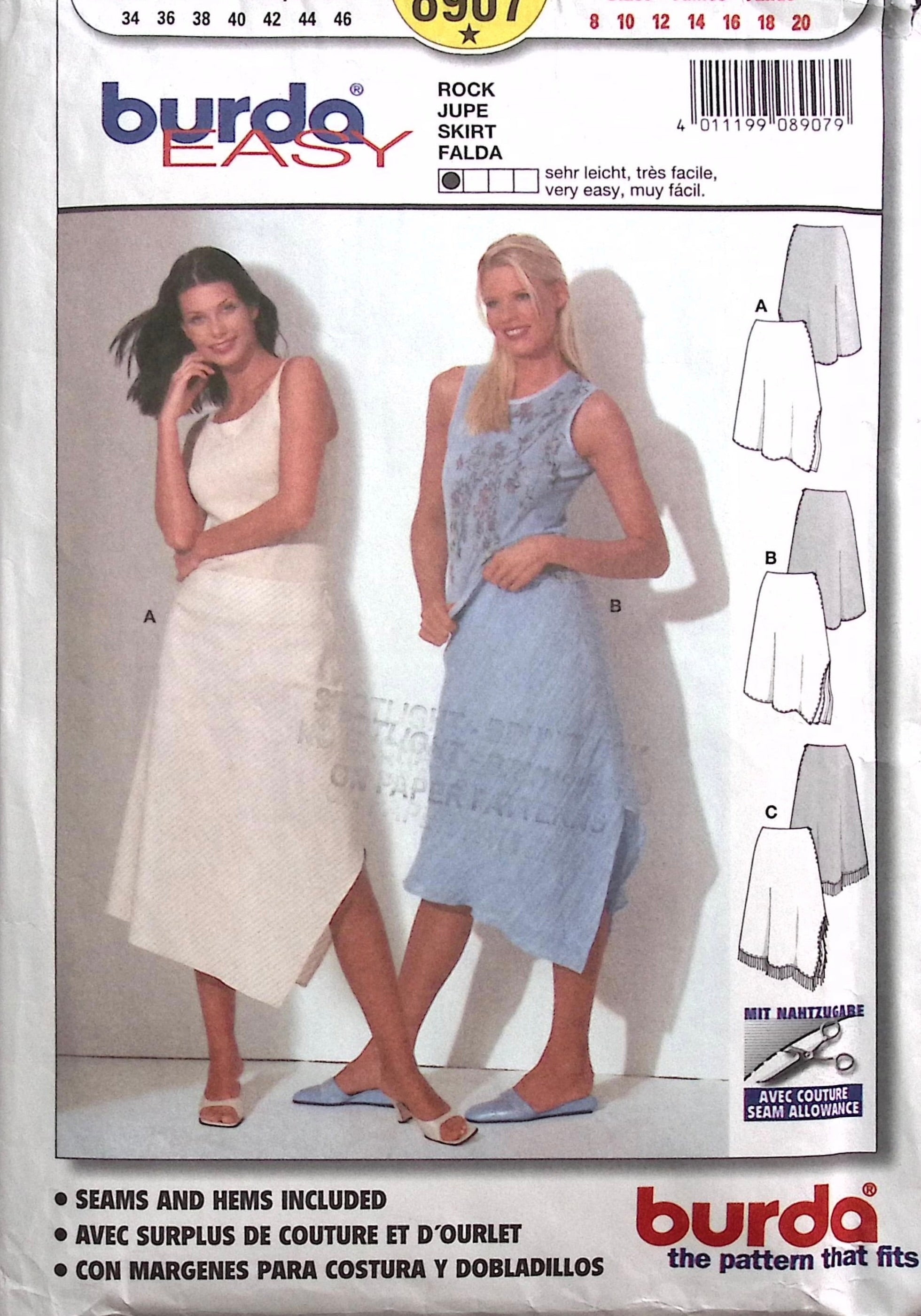 Sewing Pattern: Burda 8907 – Vintage Stitch Australia
