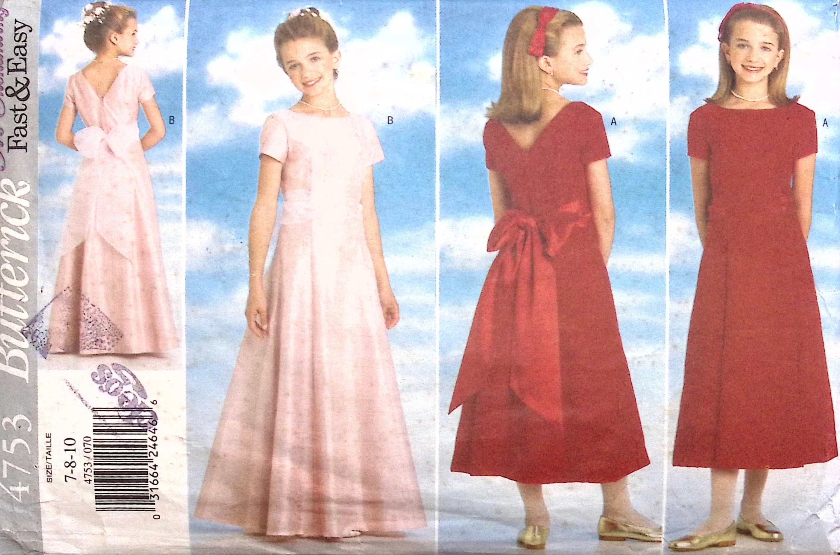 Vintage Sewing Pattern: Butterick 4753 – Vintage Stitch Australia