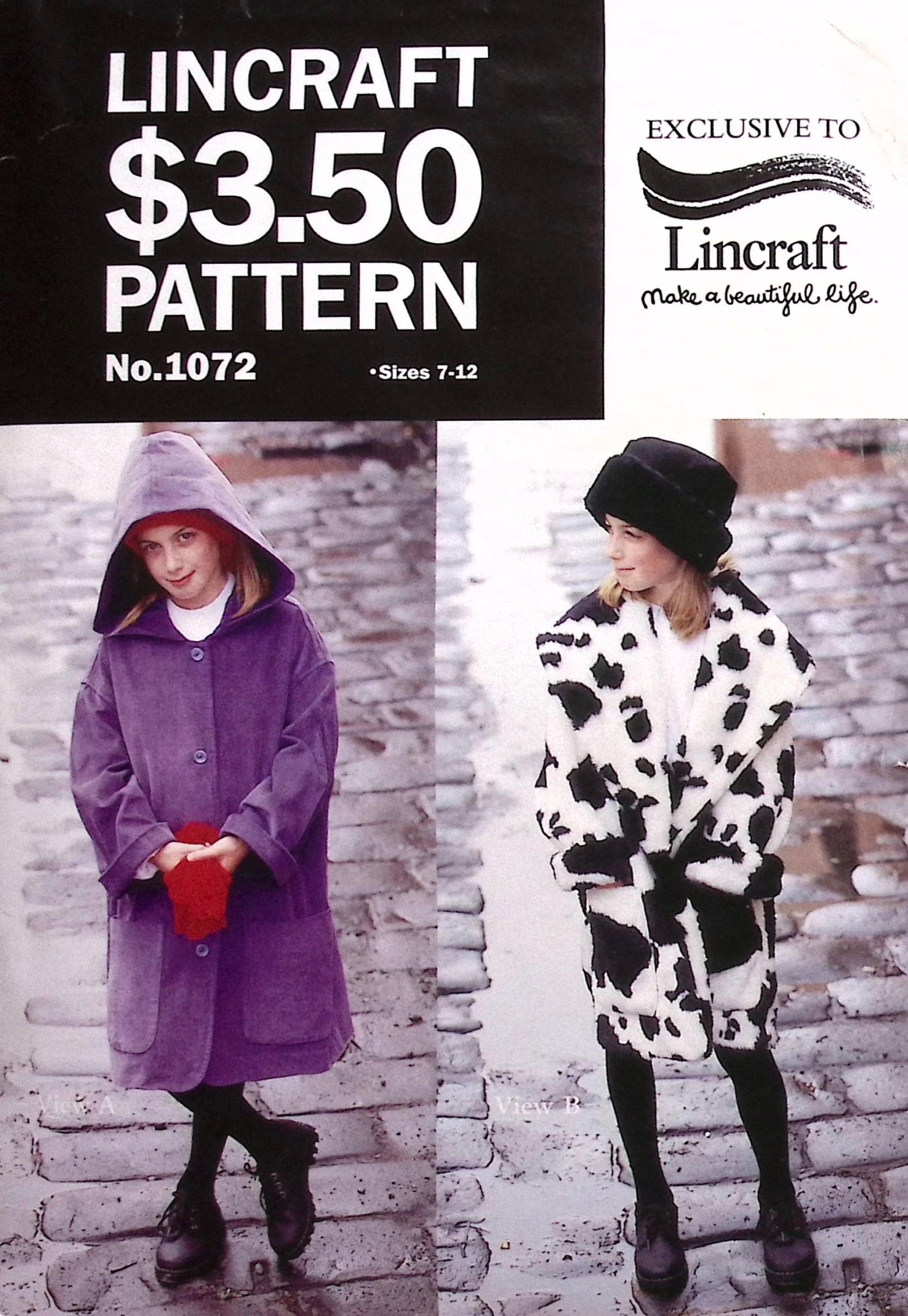 Sewing Pattern: Lincraft 1072 – Vintage Stitch Australia
