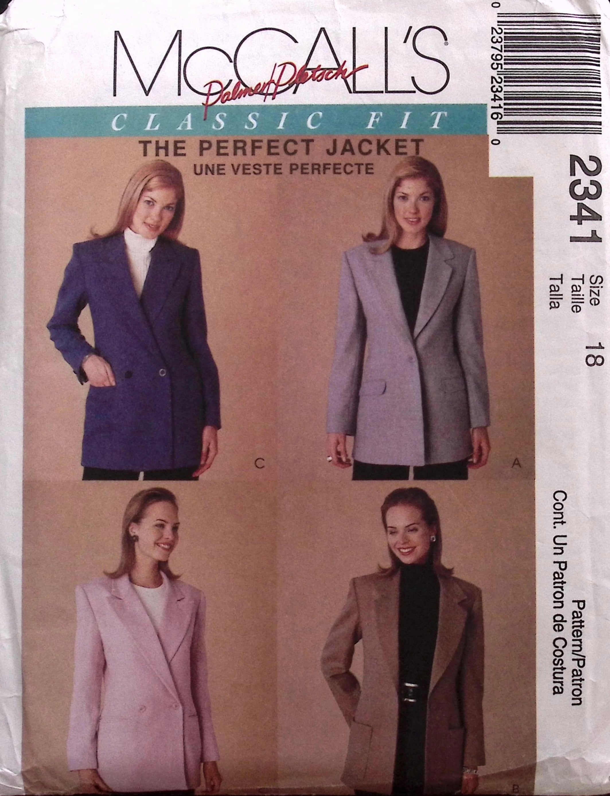 Vintage Sewing Pattern: McCalls 2341 – Vintage Stitch Australia