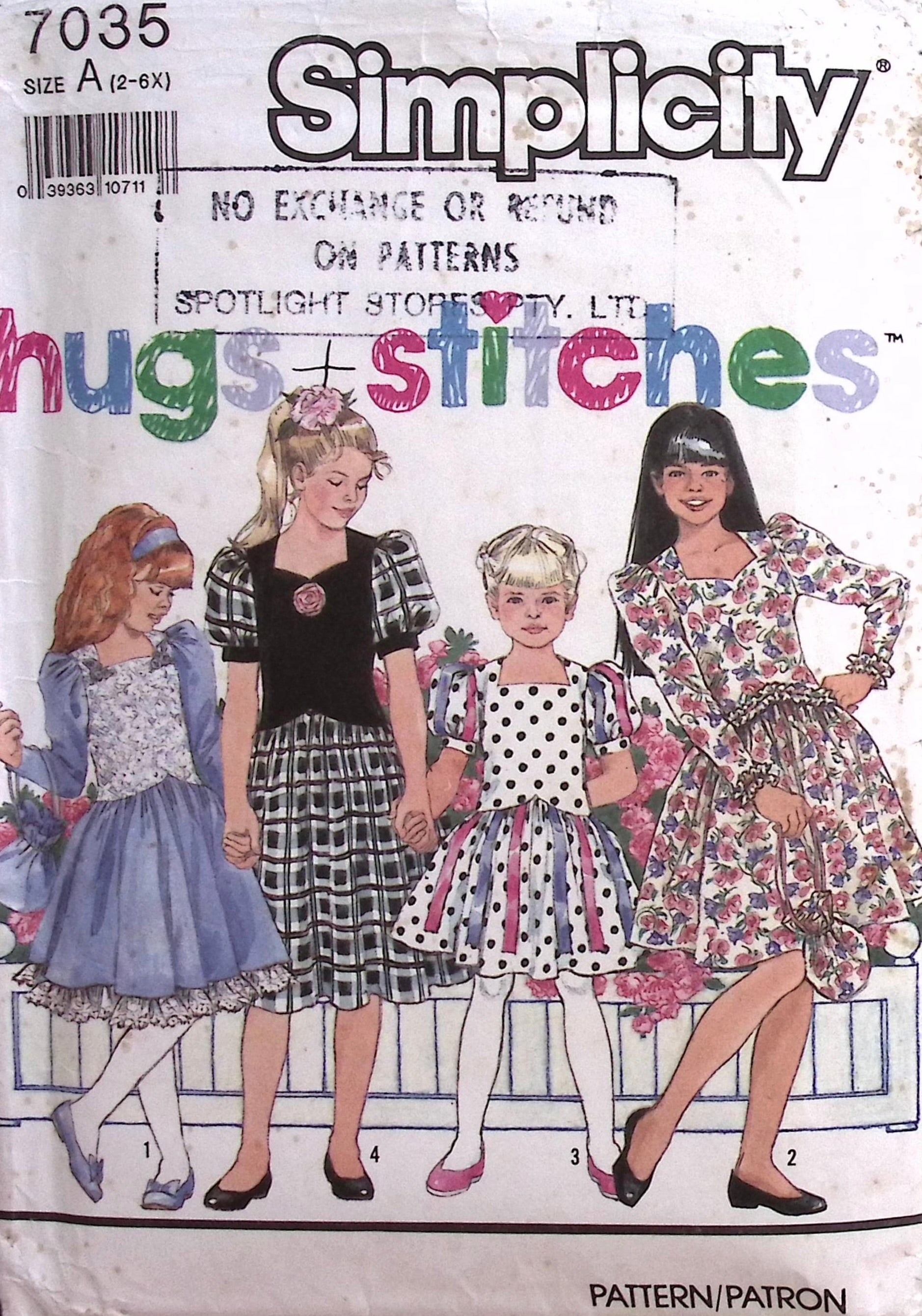 Vintage Sewing Pattern: Simplicity 7035 – Vintage Stitch Australia