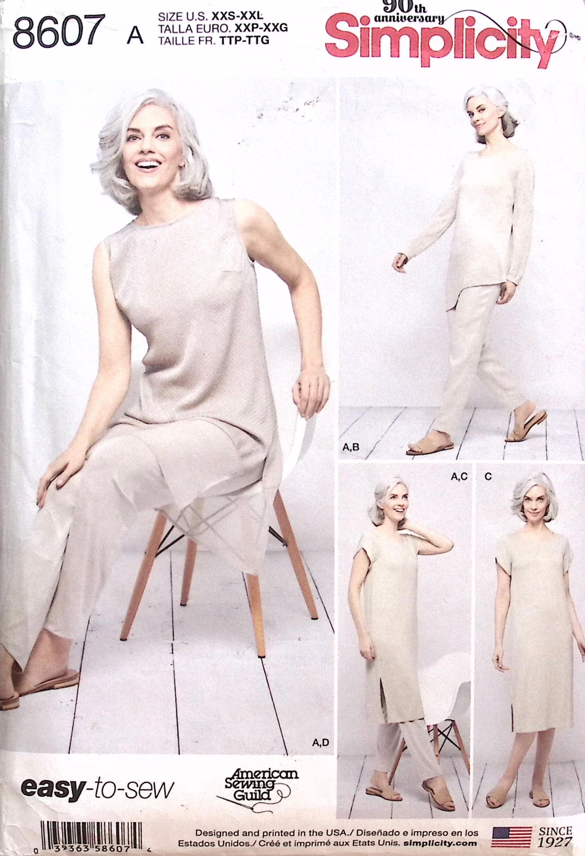 Sewing Pattern: Simplicity 8607 – Vintage Stitch Australia