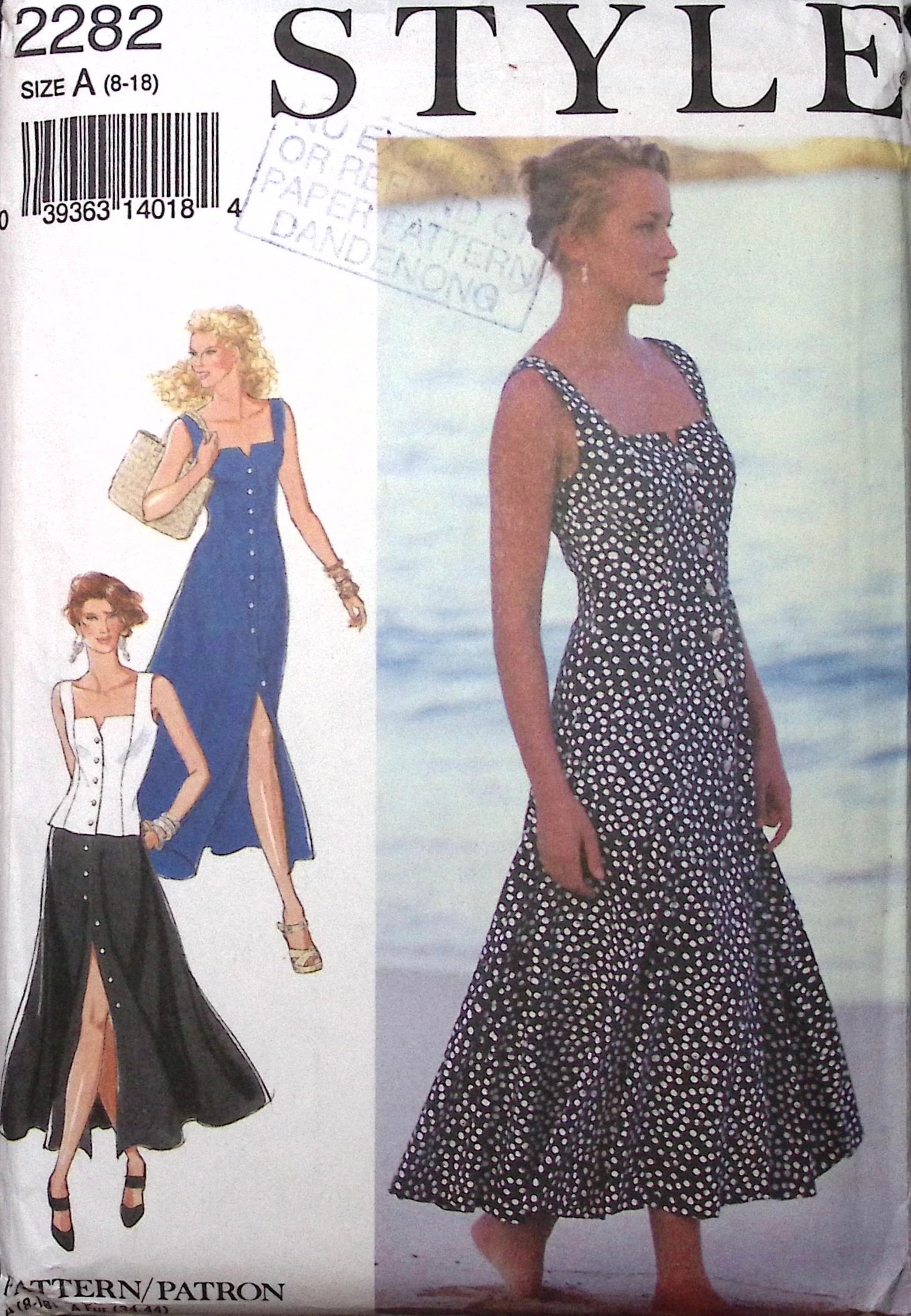 Vintage Sewing Pattern: Style 2282 – Vintage Stitch Australia