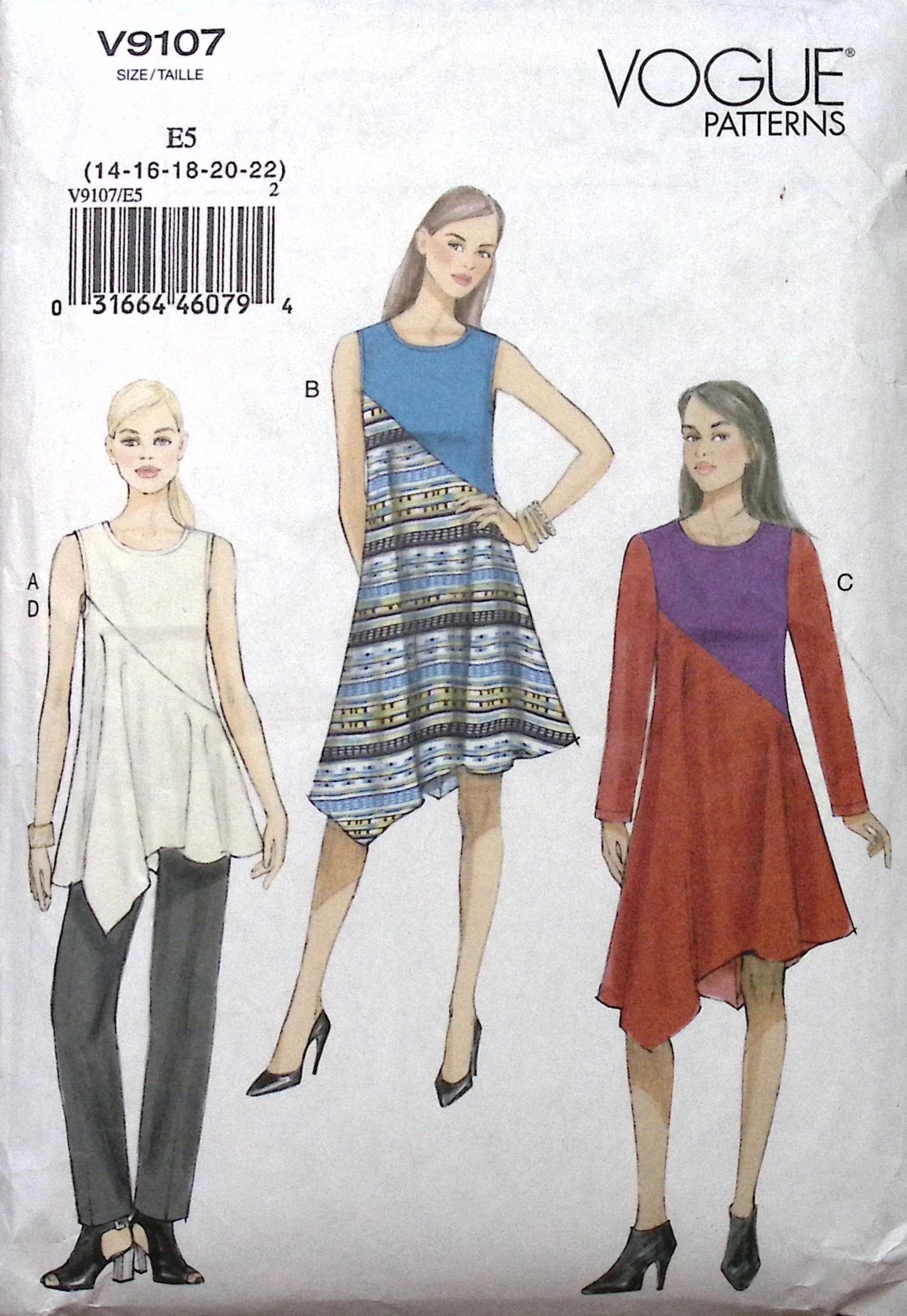 Sewing Pattern: Vogue V9107 – Vintage Stitch Australia