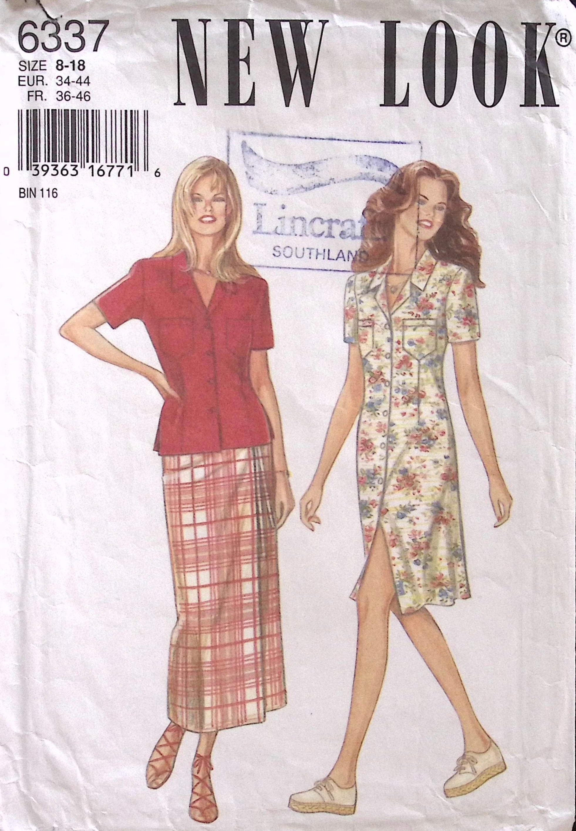 Vintage Sewing Pattern: New Look 6337 – Vintage Stitch Australia