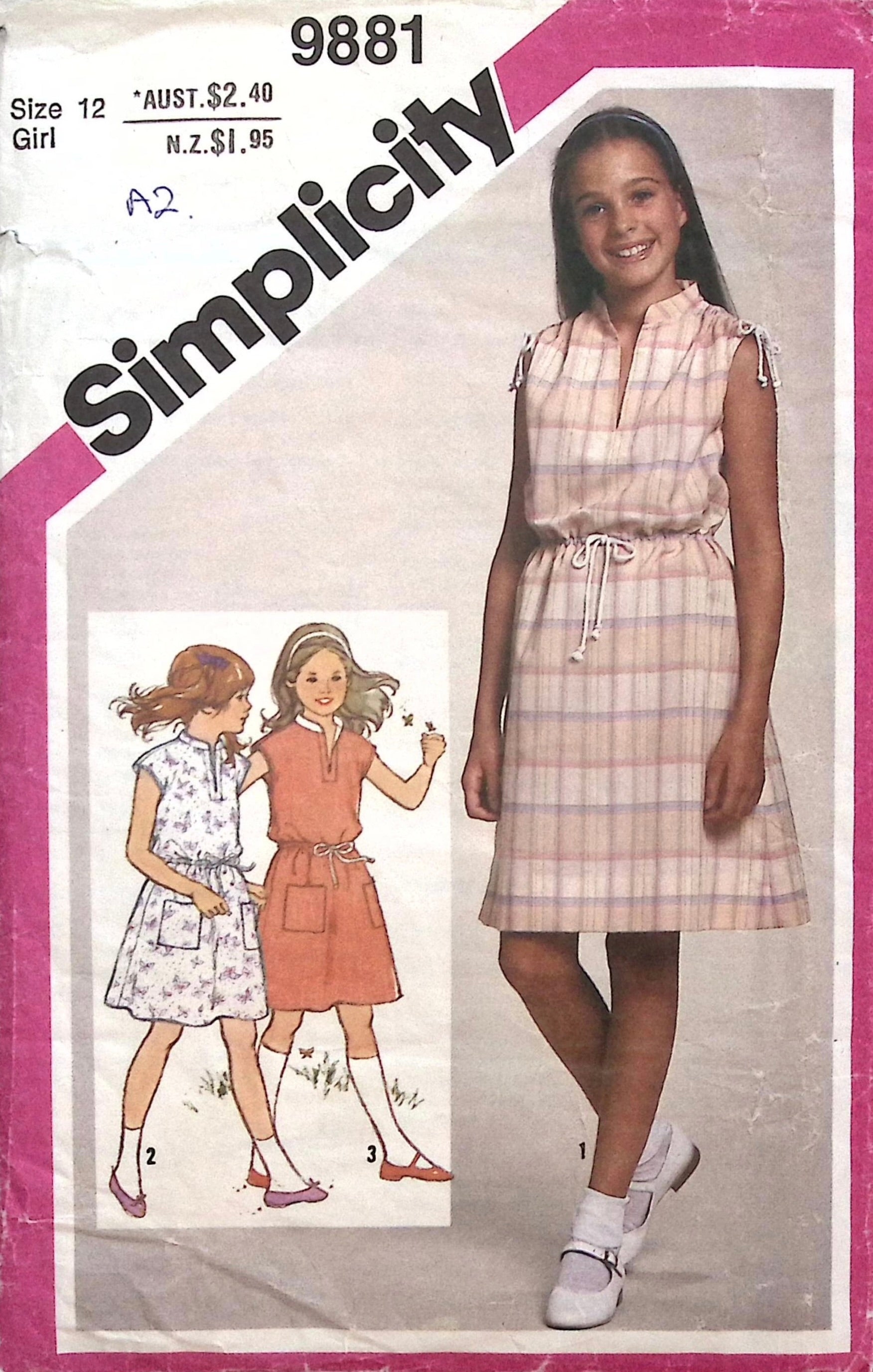 Vintage Sewing Pattern: Simplicity 9881 – Vintage Stitch Australia