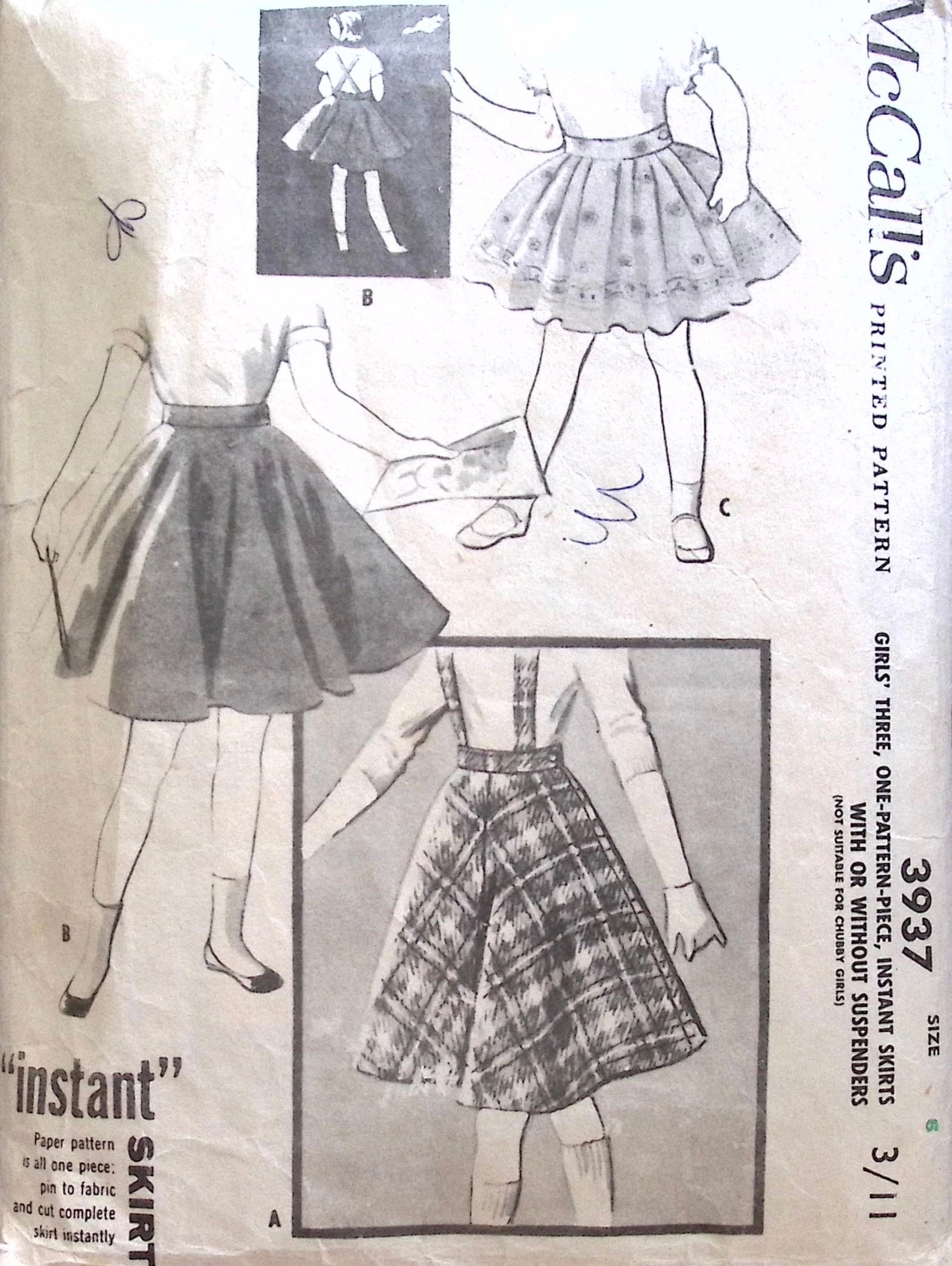Vintage Sewing Pattern: McCalls 3937 – Vintage Stitch Australia