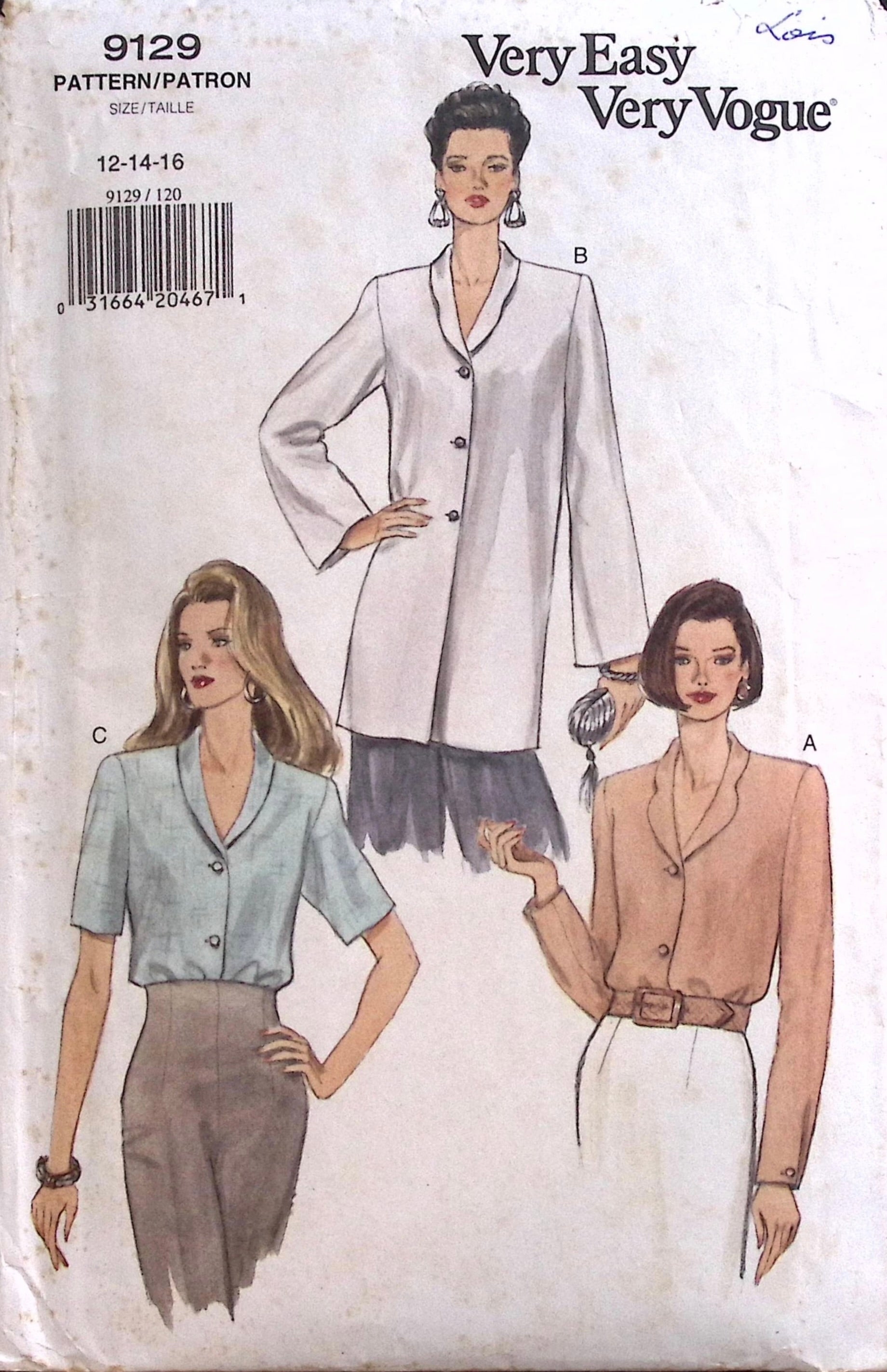 Vintage Sewing Pattern: Vogue 9129 – Vintage Stitch Australia