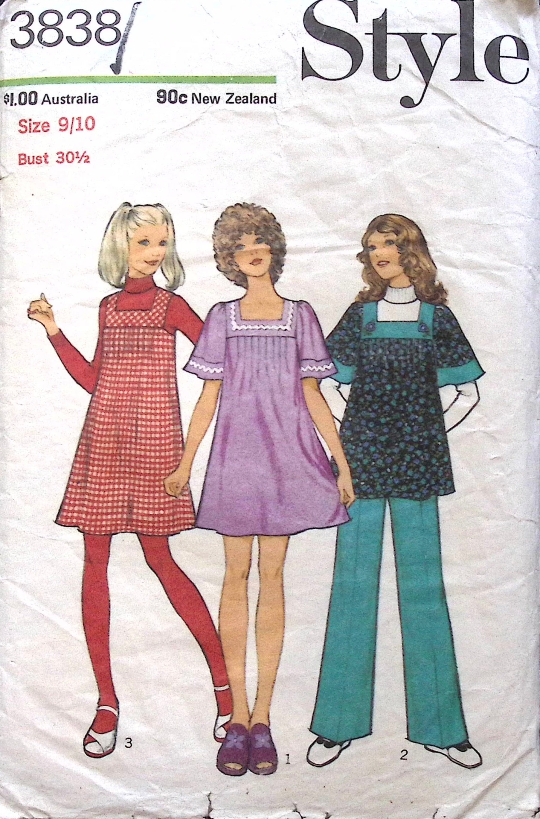 Vintage Sewing Pattern: Style 3838 – Vintage Stitch Australia