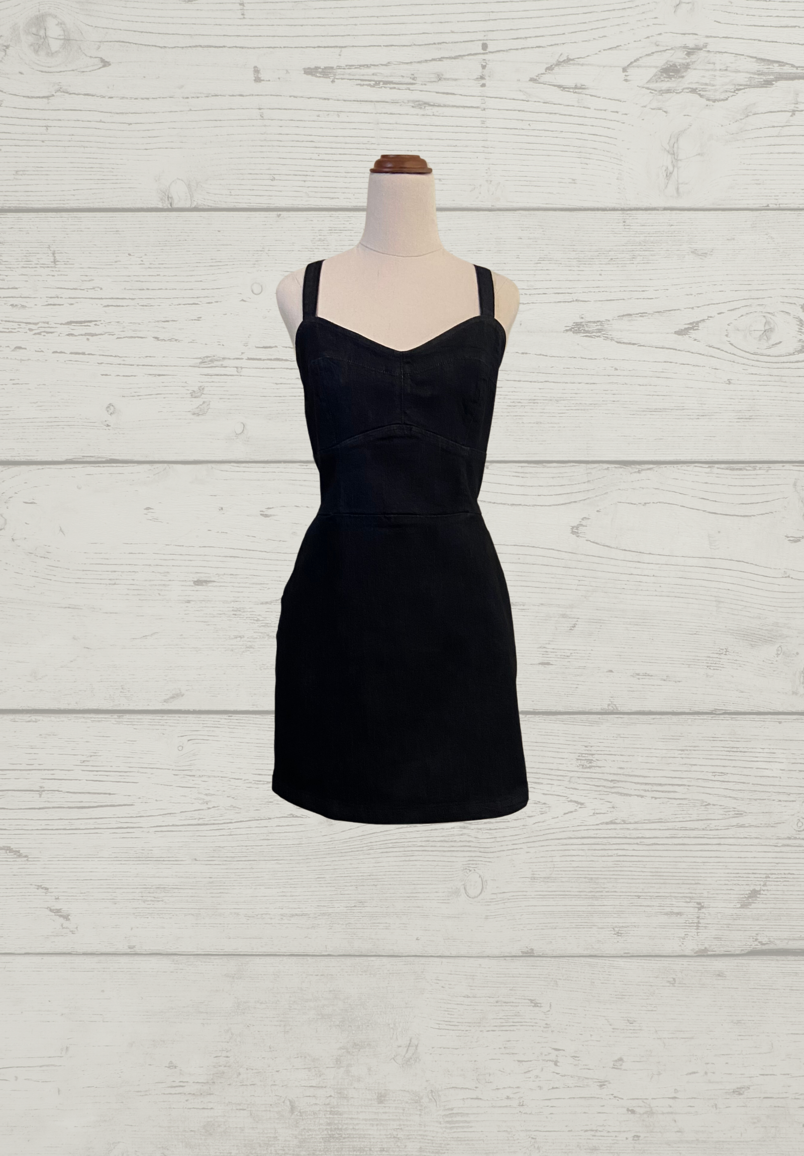 Miss Shop Denim Dress – Vintage Stitch Australia