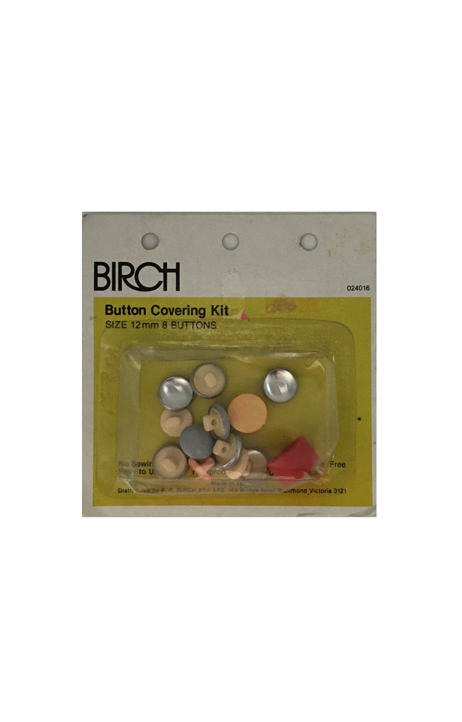 Birch Button Covering Kit – Vintage Stitch Australia