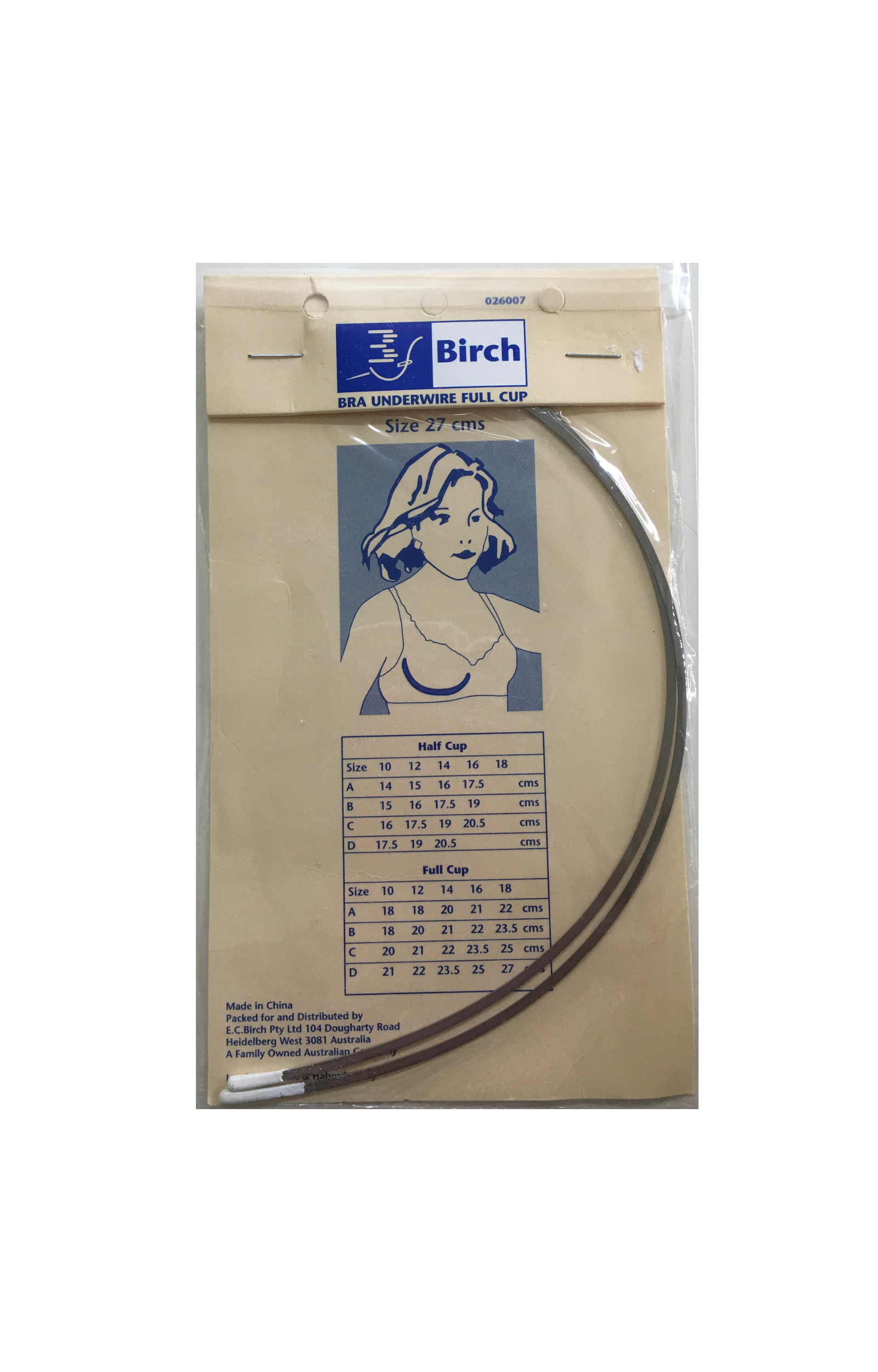 Birch Bra Wire – Vintage Stitch Australia