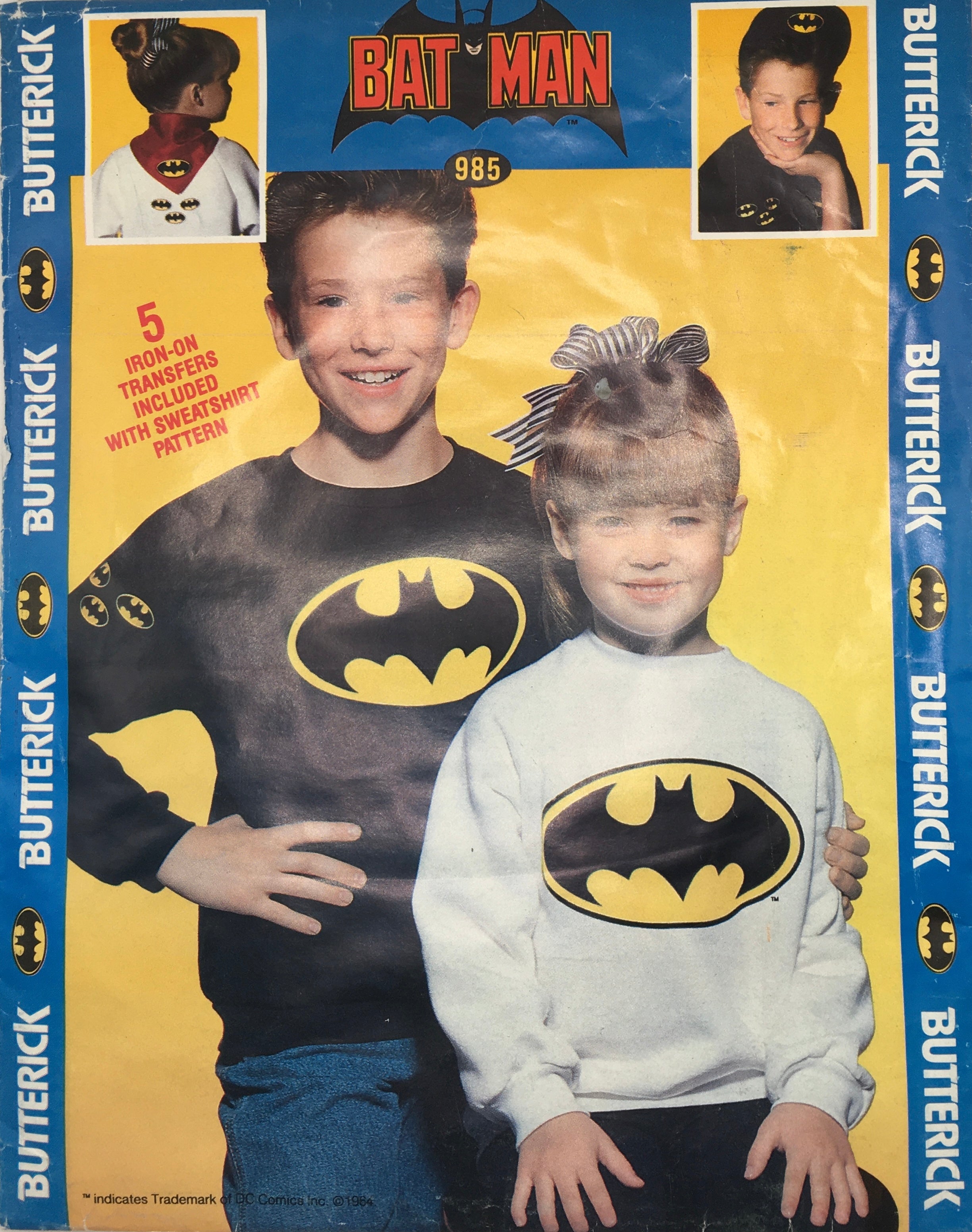 1989 Vintage Sewing Pattern: Butterick 985 – Vintage Stitch Australia