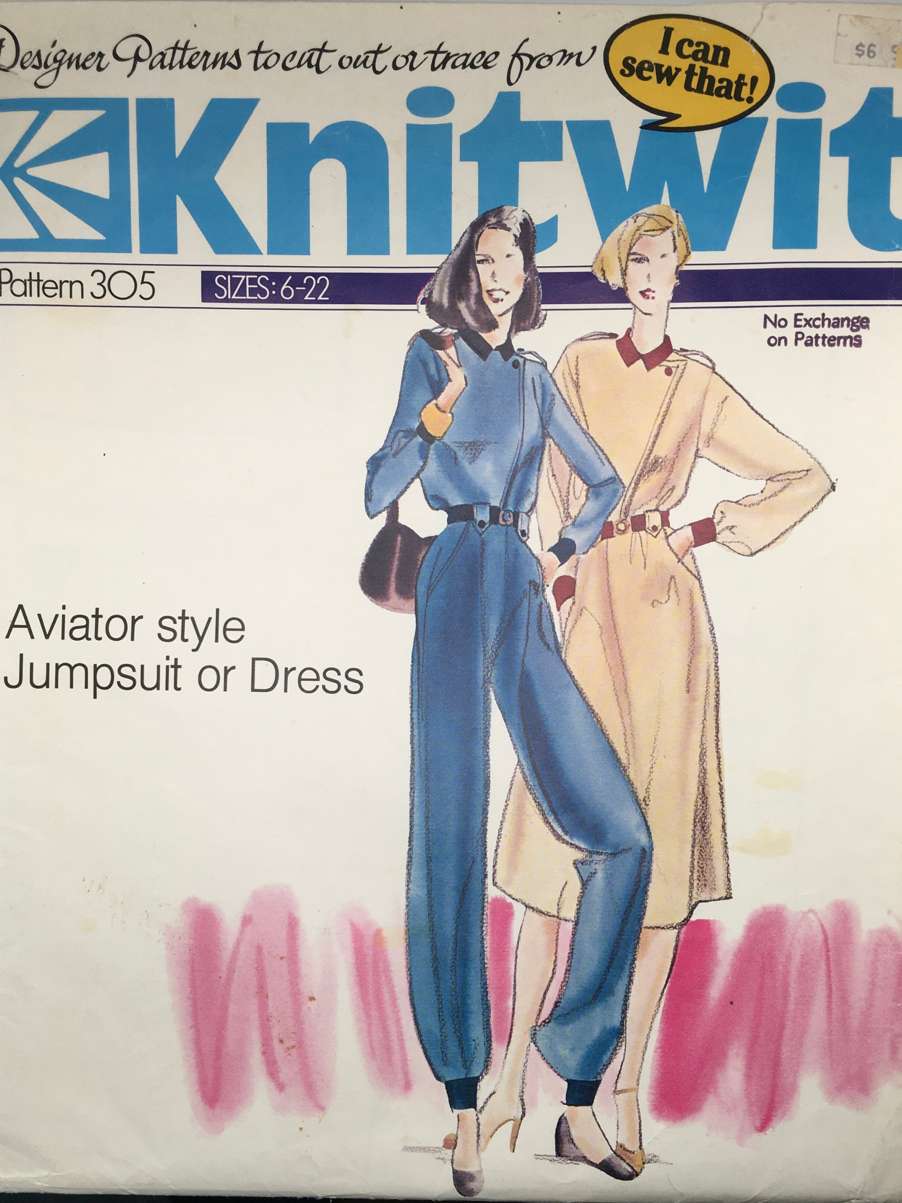 1983 Vintage Sewing Pattern: Knitwit 305 – Vintage Stitch Australia