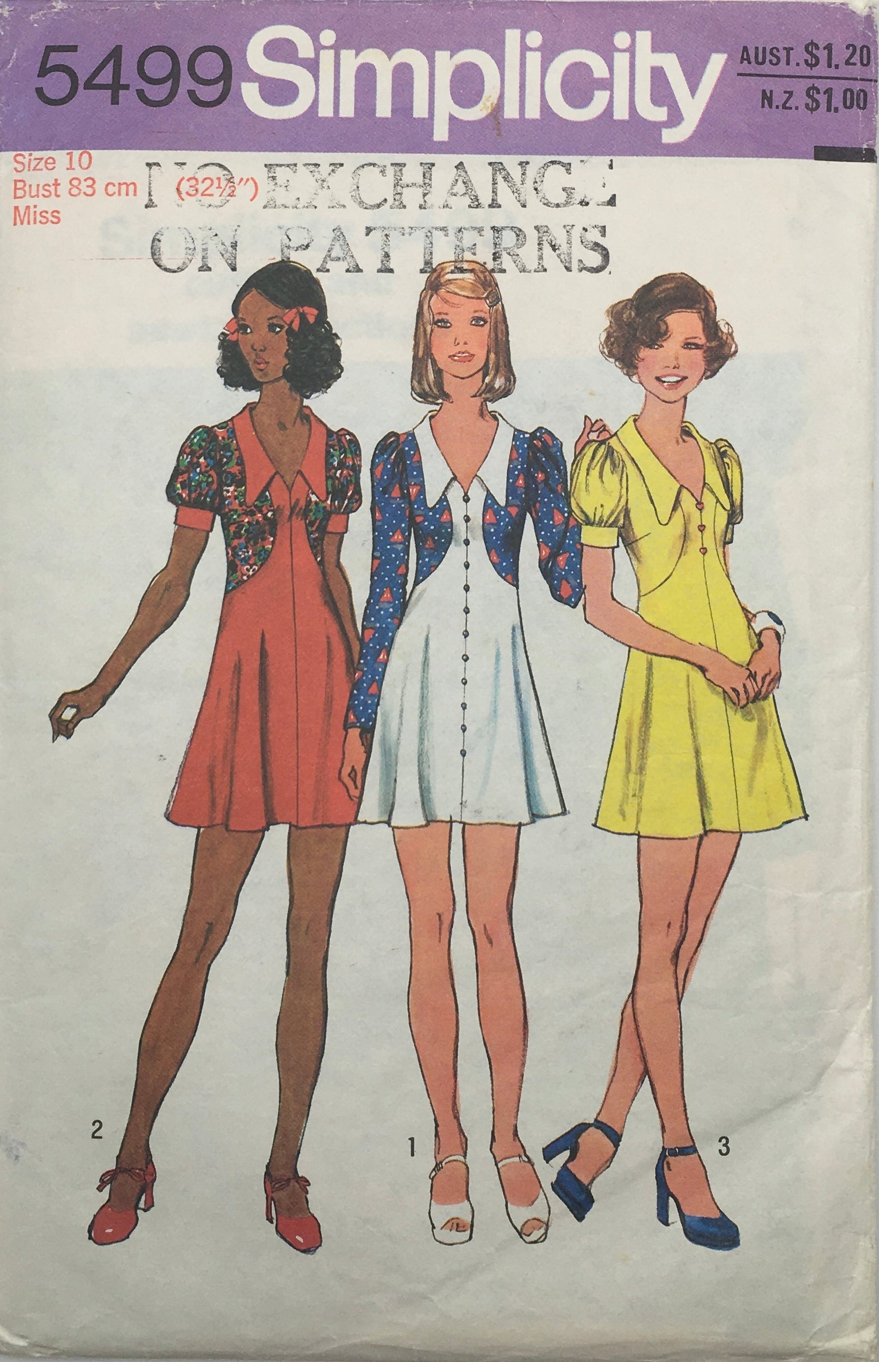 1974 Vintage Sewing Pattern: Simplicity 5499 – Vintage Stitch Australia