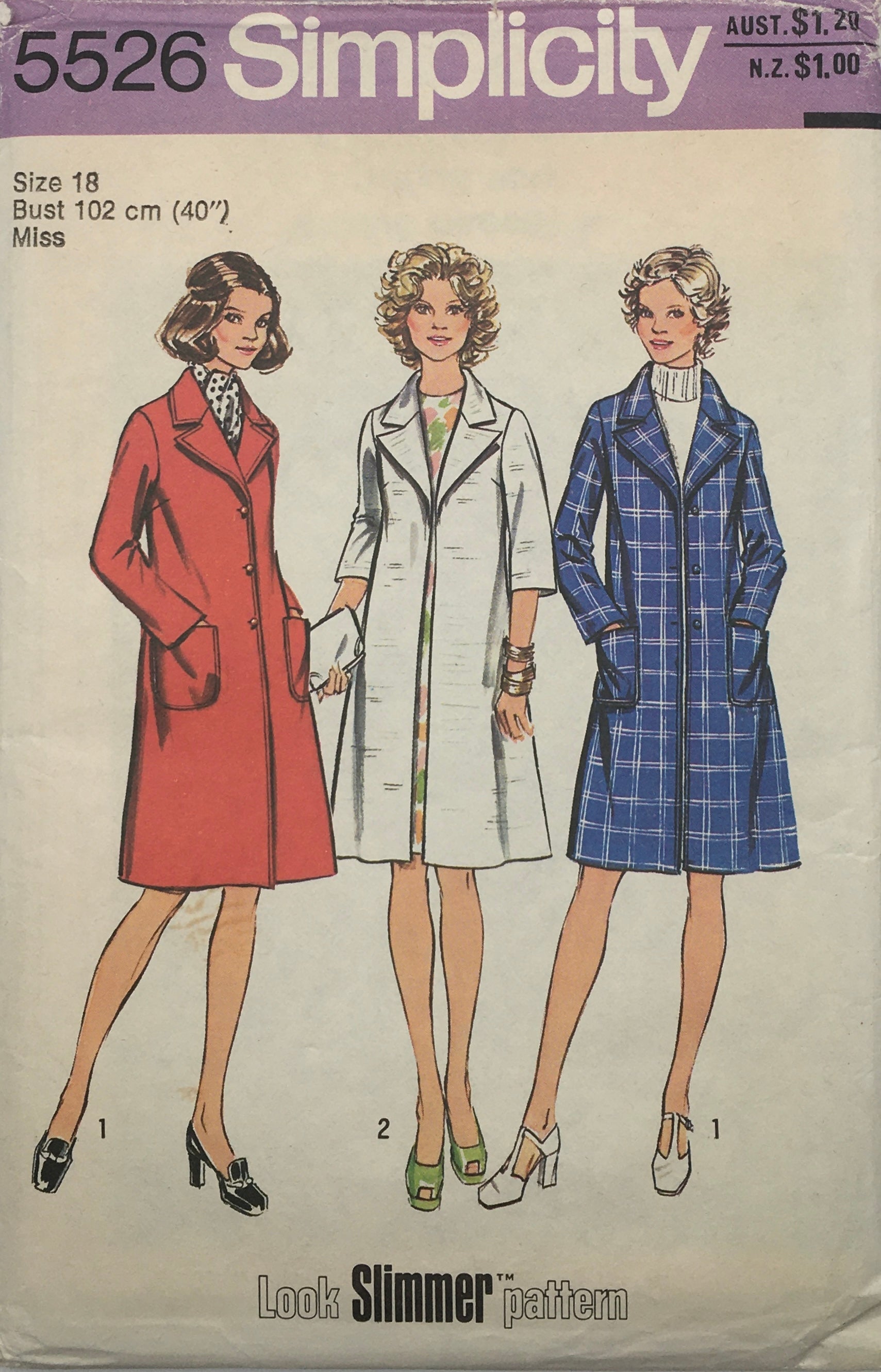 1974 Vintage Sewing Pattern: Simplicity 5526 – Vintage Stitch Australia