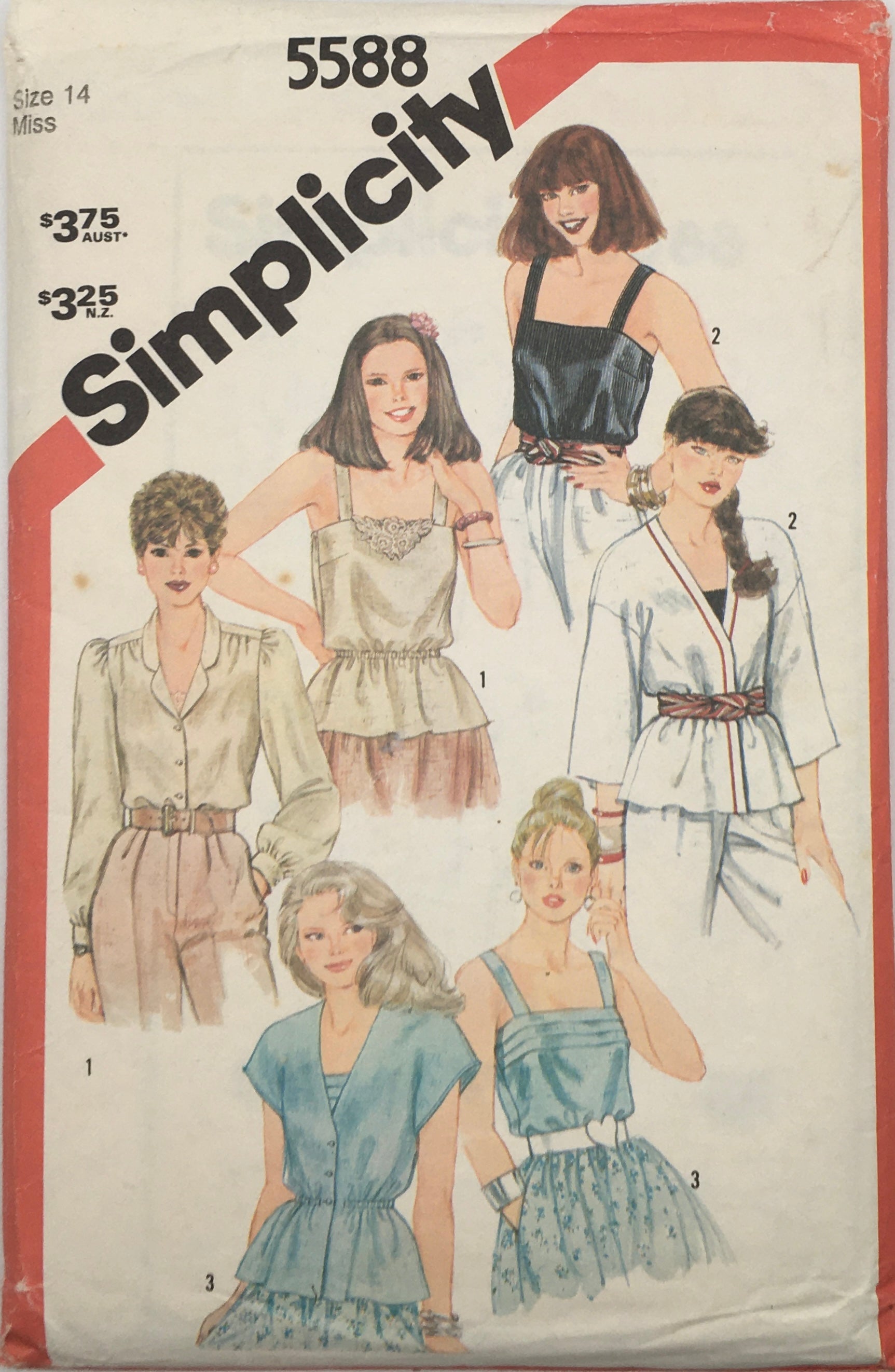 1982 Vintage Sewing Pattern: Simplicity 5588 – Vintage Stitch Australia