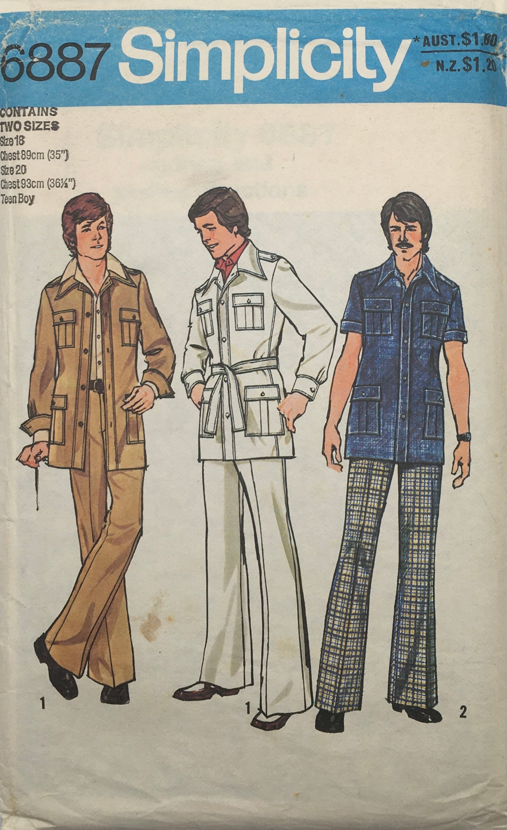 1975 Vintage Sewing Pattern: Simplicity 6887 – Vintage Stitch Australia