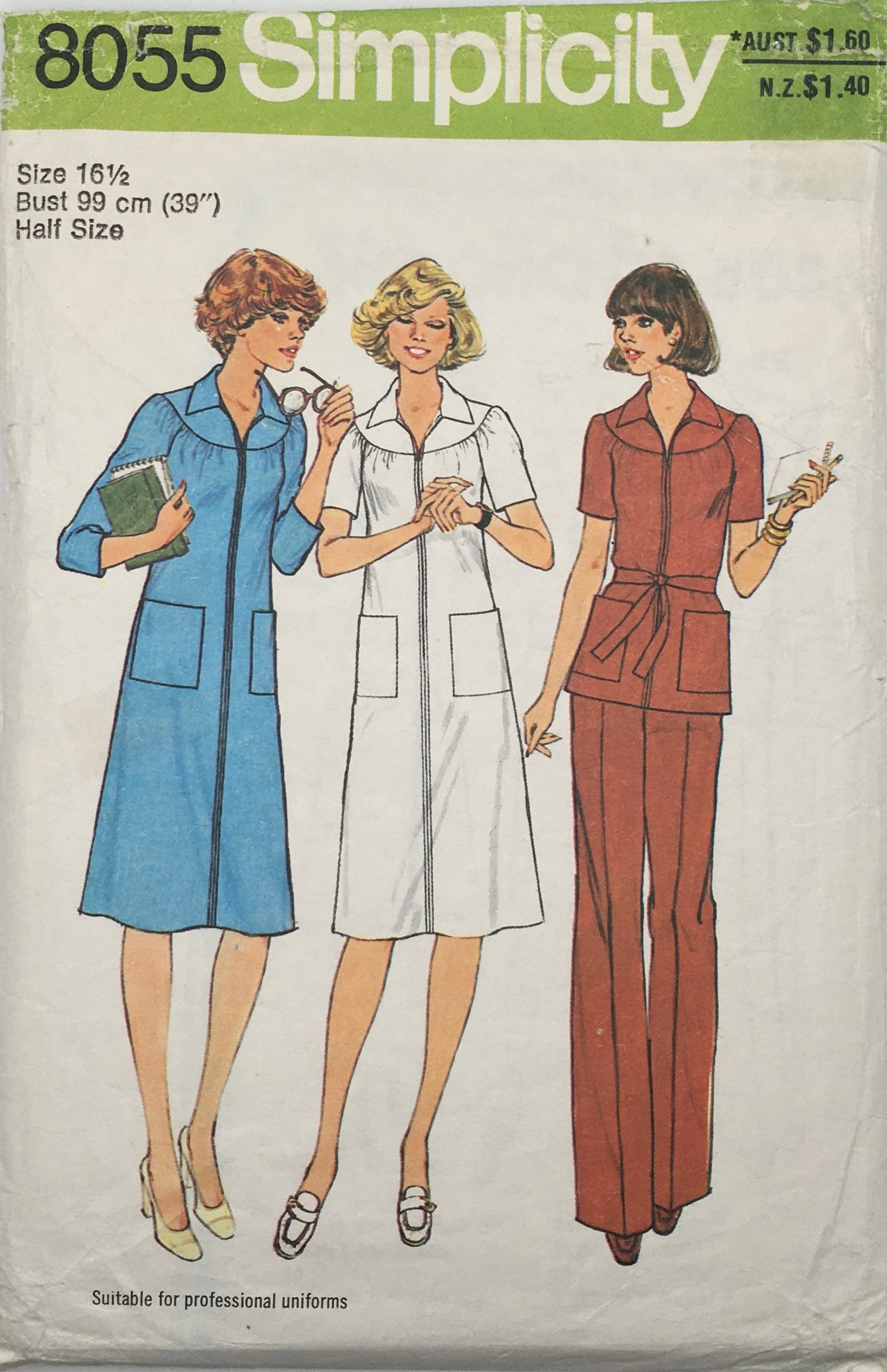 1977 Vintage Sewing Pattern: Simplicity 8055 – Vintage Stitch Australia