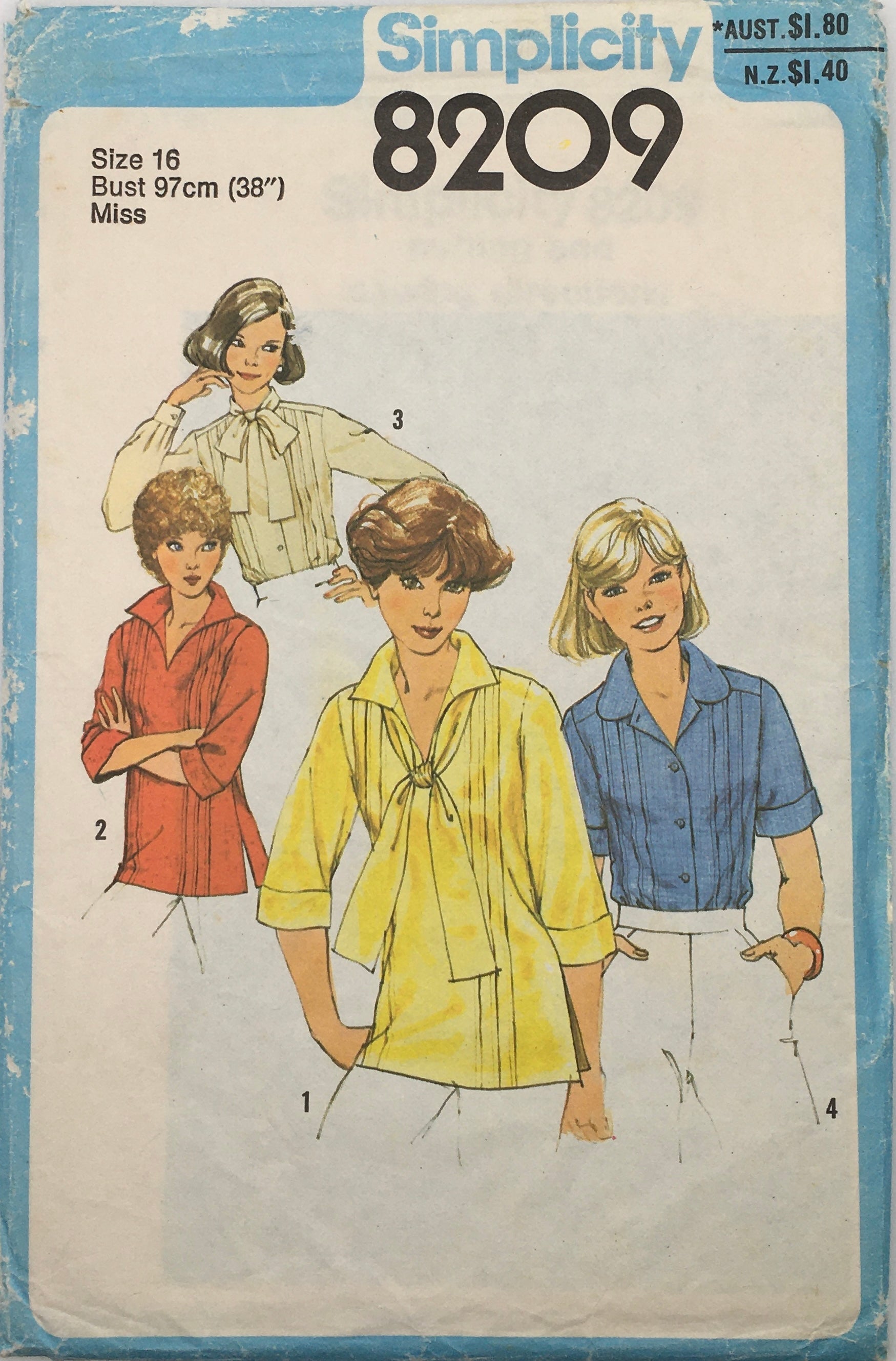 1977 Vintage Sewing Pattern: Simplicity 8209 – Vintage Stitch Australia