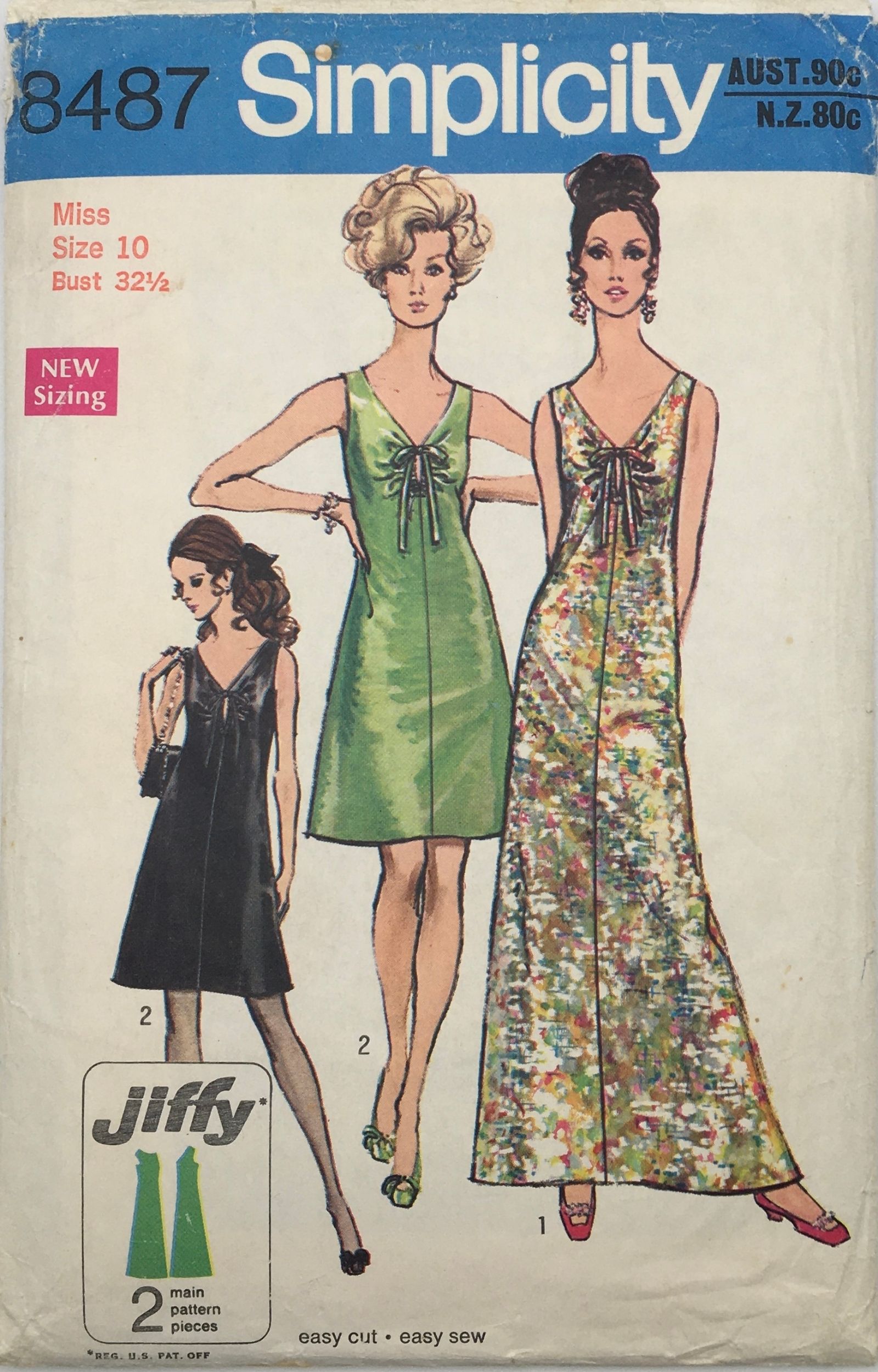 1970 Vintage Sewing Pattern: Simplicity 8487 – Vintage Stitch Australia