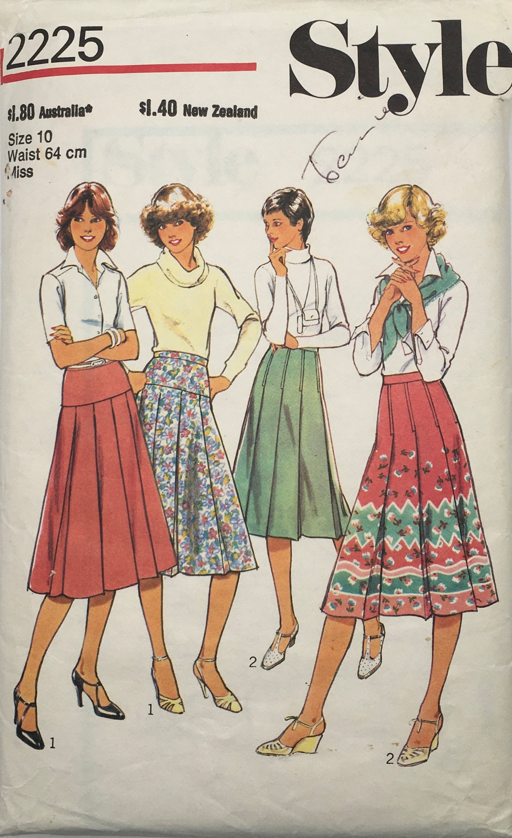 1978 Vintage Sewing Pattern: Style 2225 – Vintage Stitch Australia