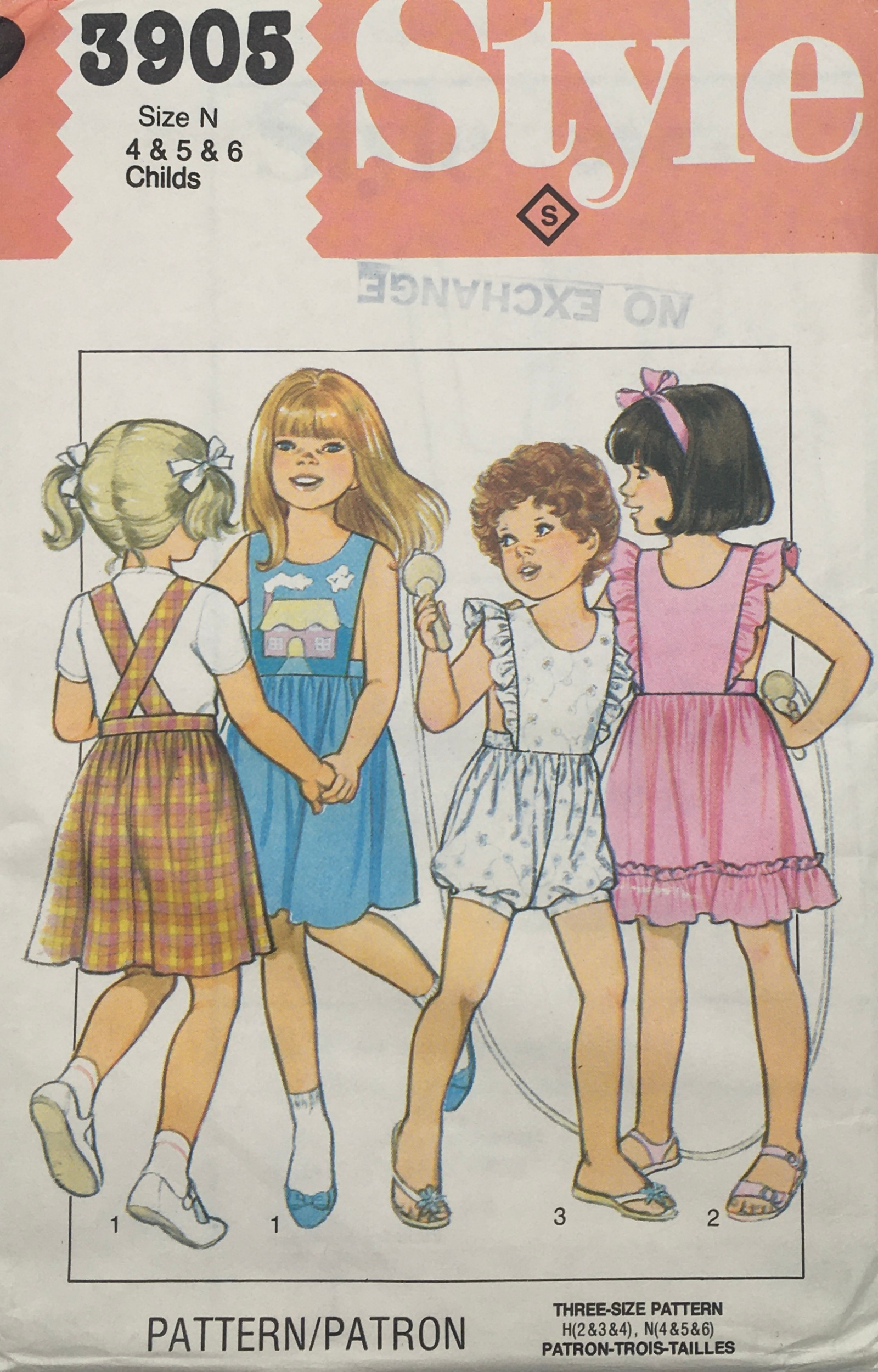 1983 Vintage Sewing Pattern: Style 3905 – Vintage Stitch Australia