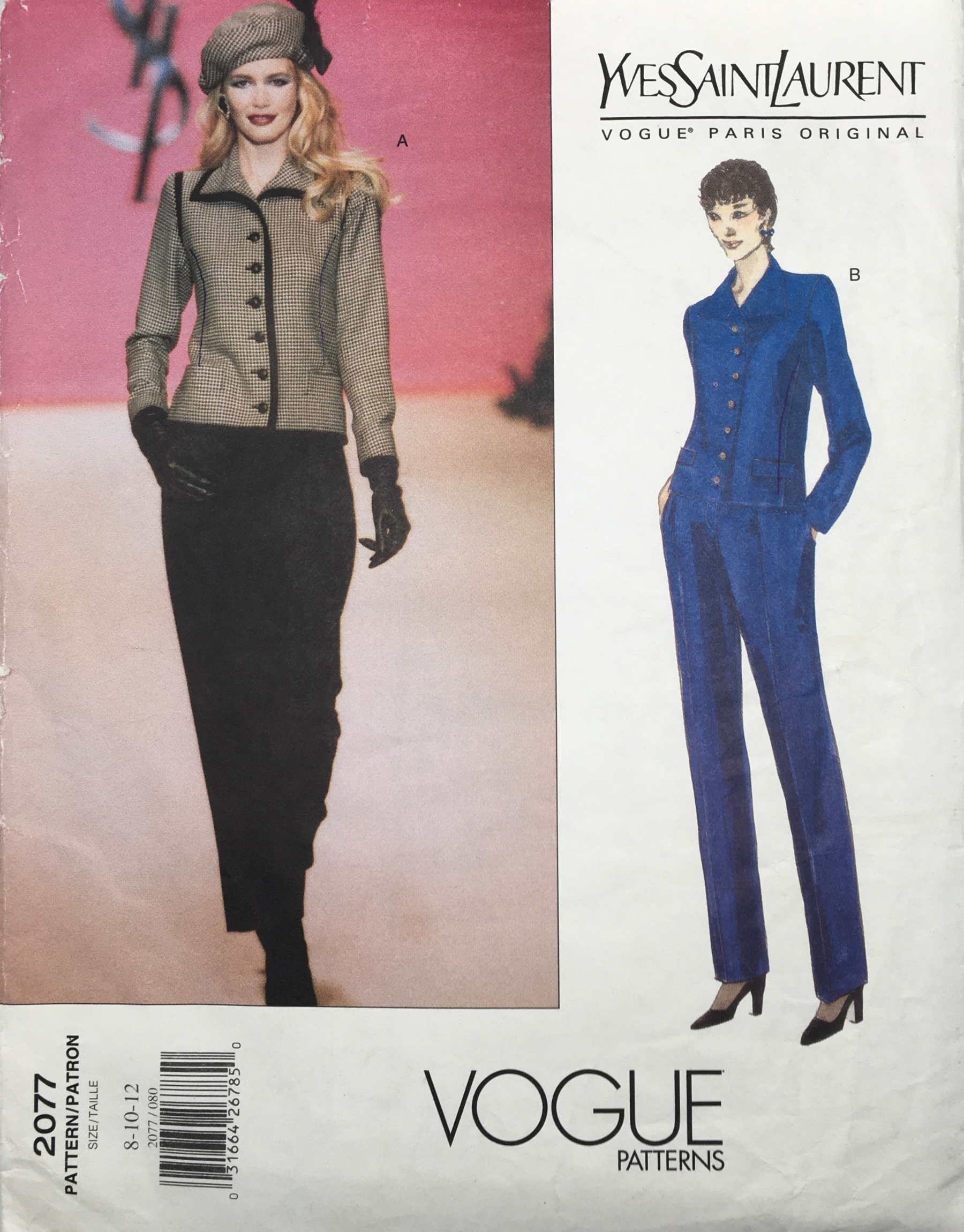 1997 Vintage Sewing Pattern: Vogue 2077 – Vintage Stitch Australia